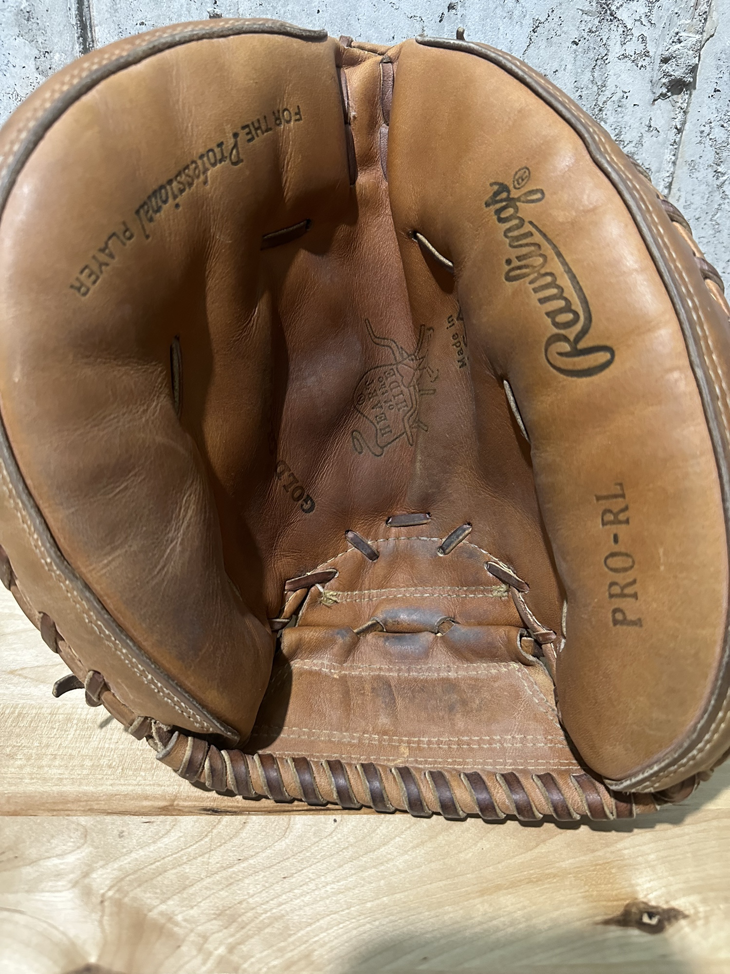 Rawlings Vintage Collector Pro-RL Catchers Mitt Made In USA | SidelineSwap