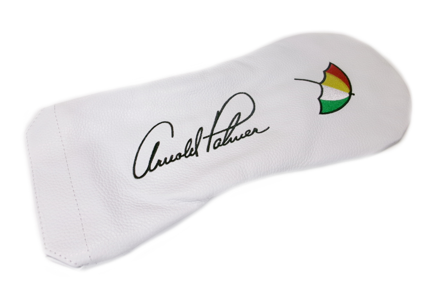 NEW PRG Arnold Palmer Genuine Leather White Driver Golf Headcover ...