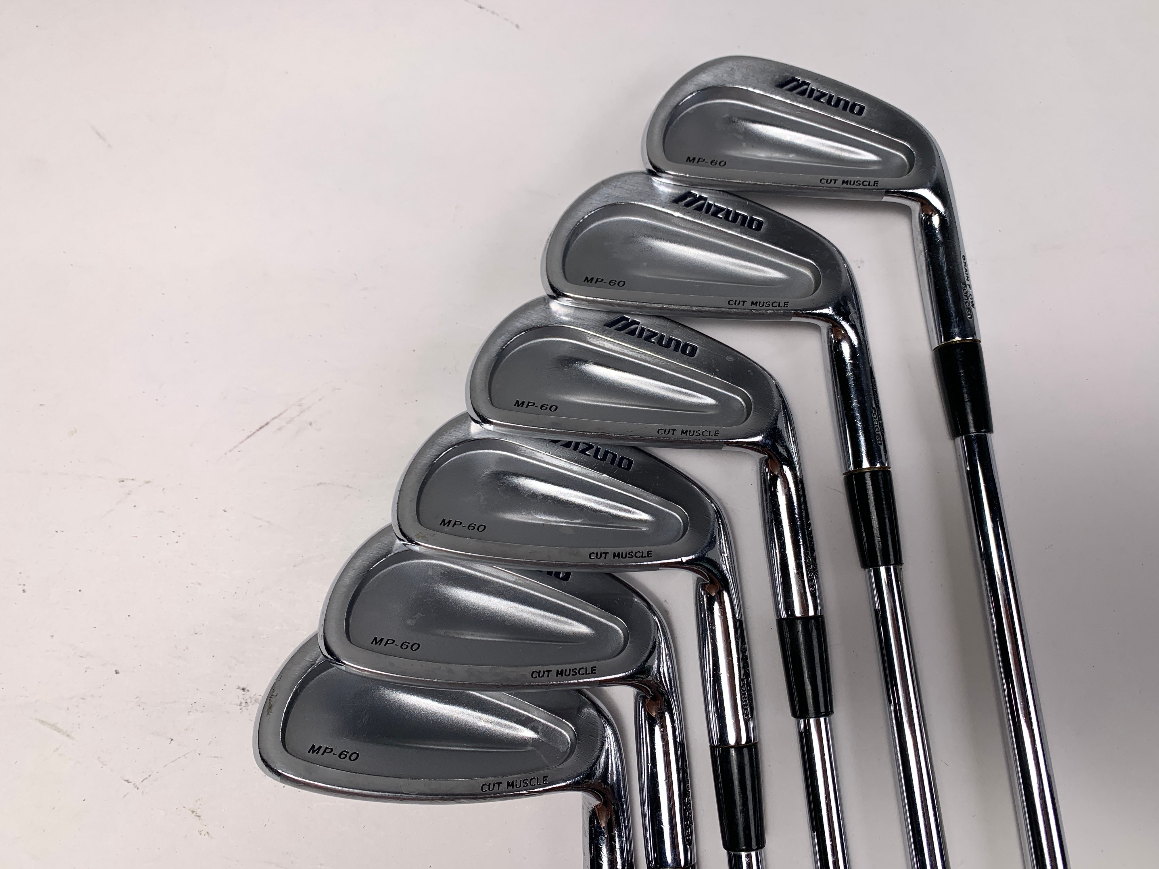 Mizuno MP 60 Iron Set 5-PW Project X Precision Rifle 5.5 Regular Steel Mens RH | SidelineSwap