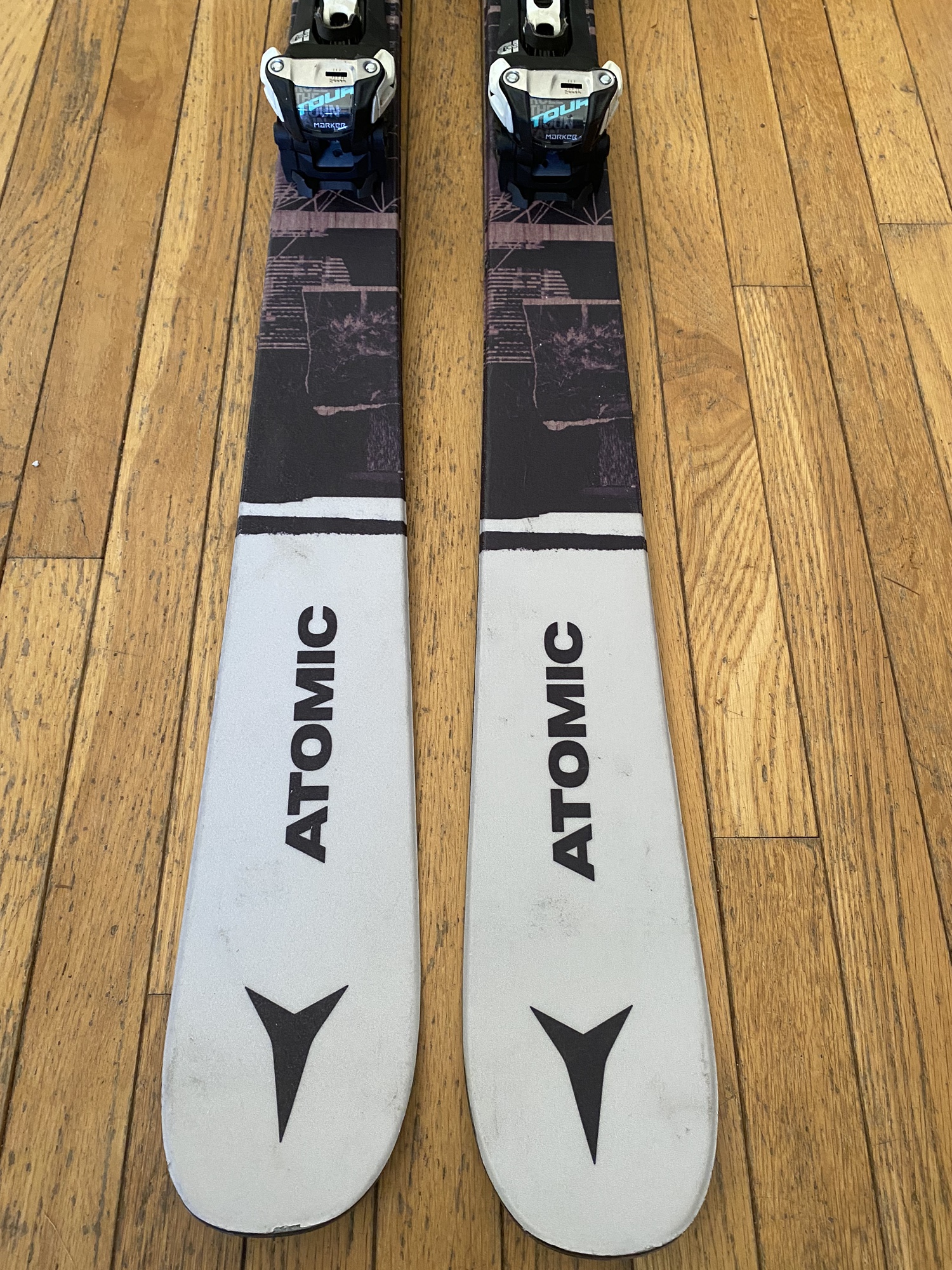 Atomic Punx Jr. Skis with Touring Bindings and Skins | SidelineSwap