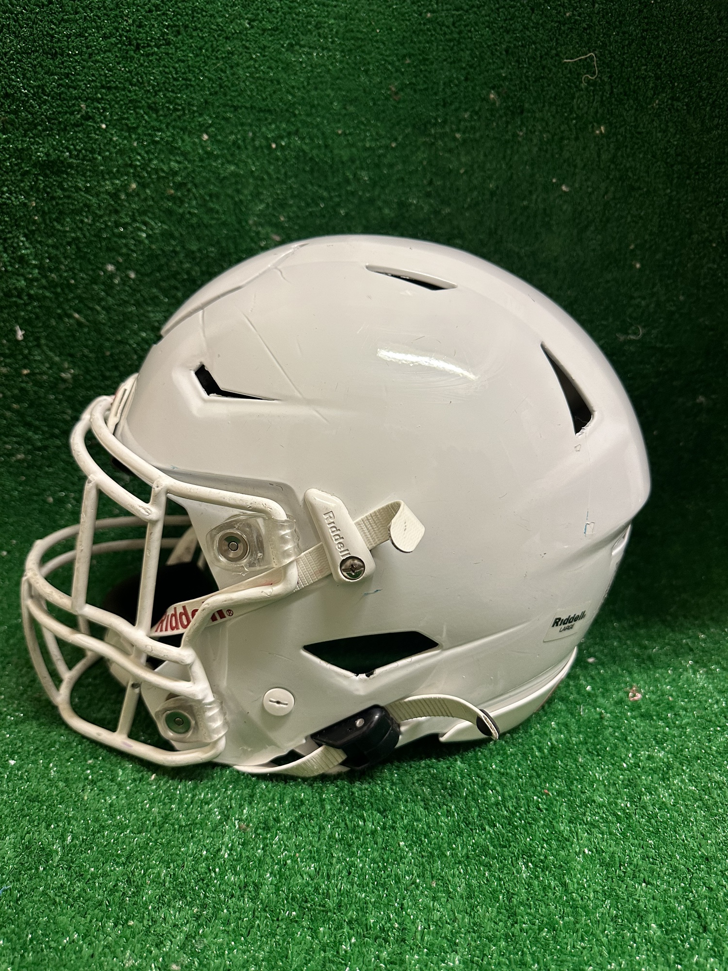 Adult Large - Riddell Speedflex Football Helmet - White | SidelineSwap