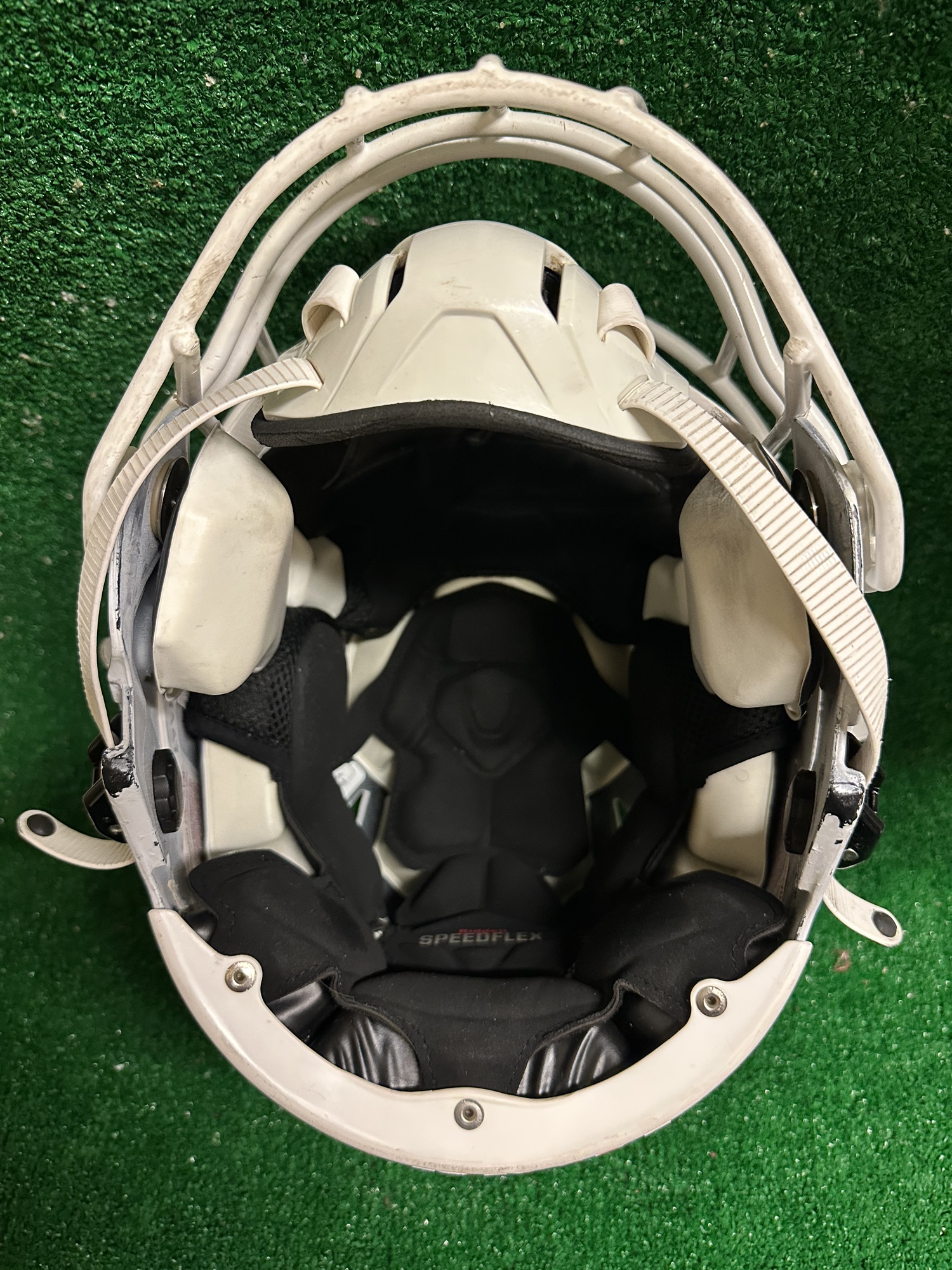 Adult Large - Riddell Speedflex Football Helmet - White | SidelineSwap