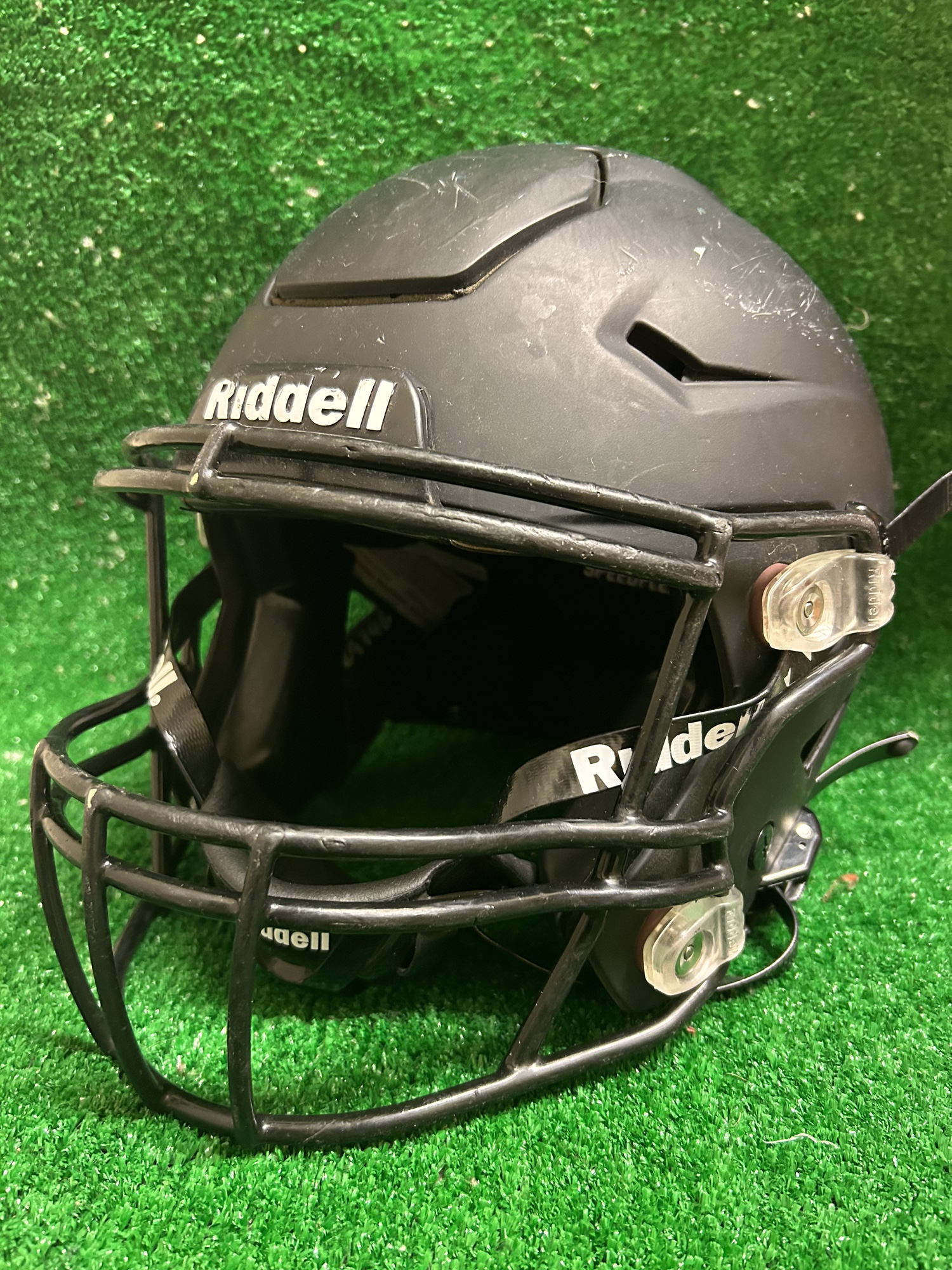 Adult Medium - Riddell Speedflex Football Helmet - Black | SidelineSwap