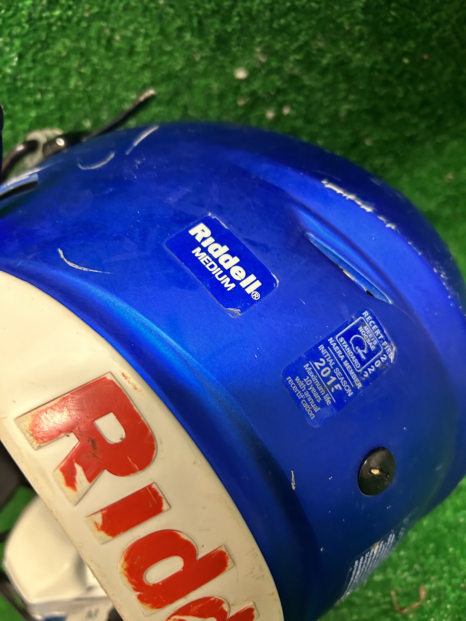 Adult Medium - Riddell Speedflex Football Helmet - Blue | SidelineSwap