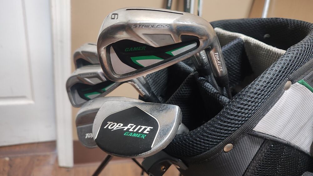 Top Flite Gamer 13 Piece Uniflex Complete Golf Set Stand Bag | SidelineSwap