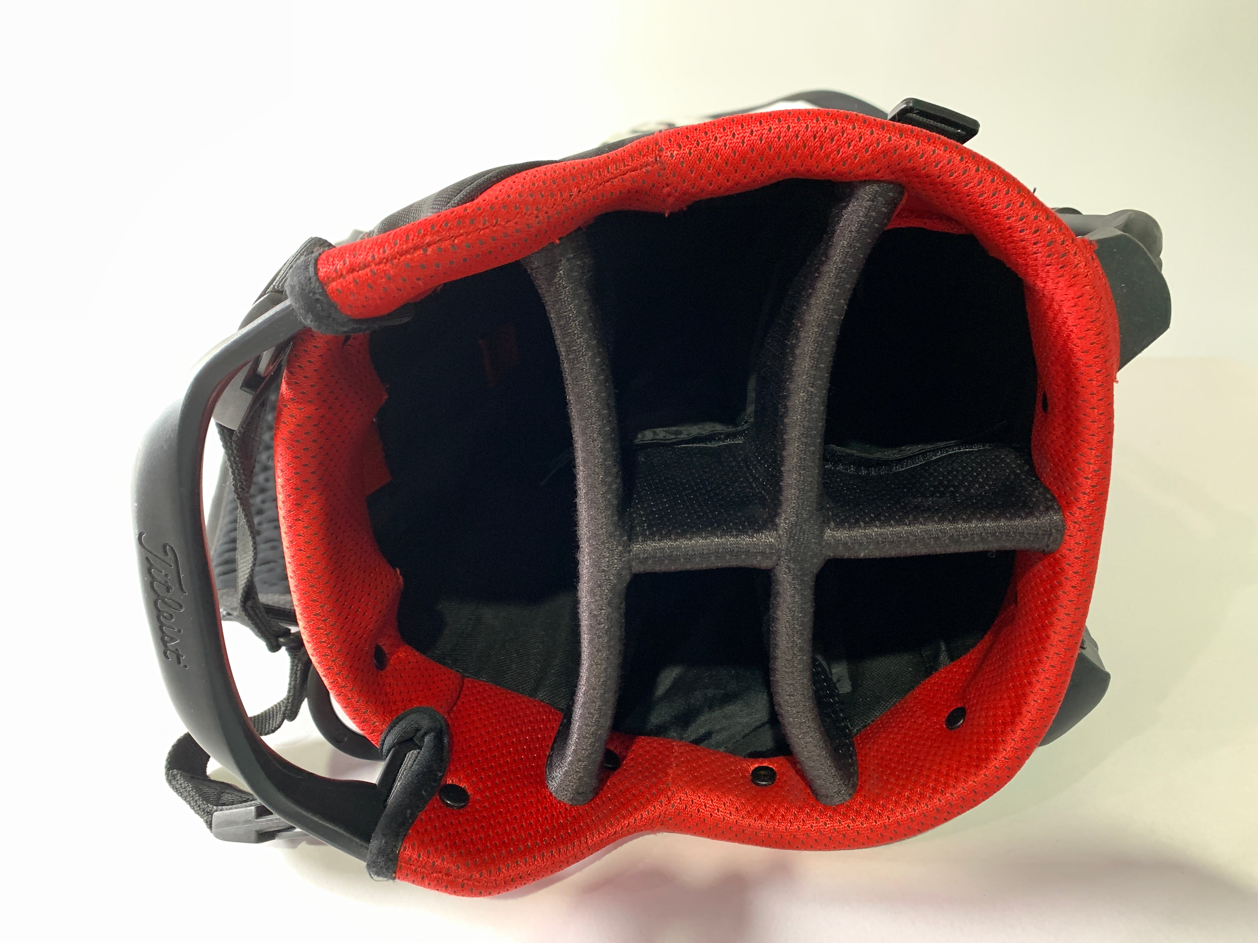 Titleist Players 5 Stand Bag Black 5-Way Divide Single Strap Golf Bag ...