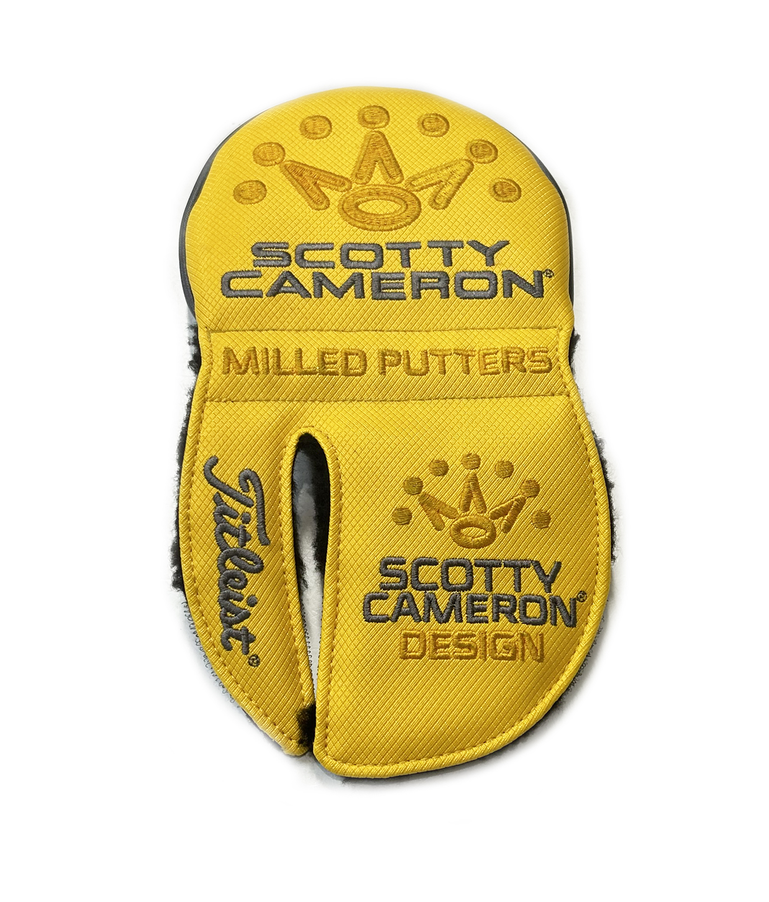 RH Scotty Cameron Phantom Gold/Silver Mallet Headcover | SidelineSwap