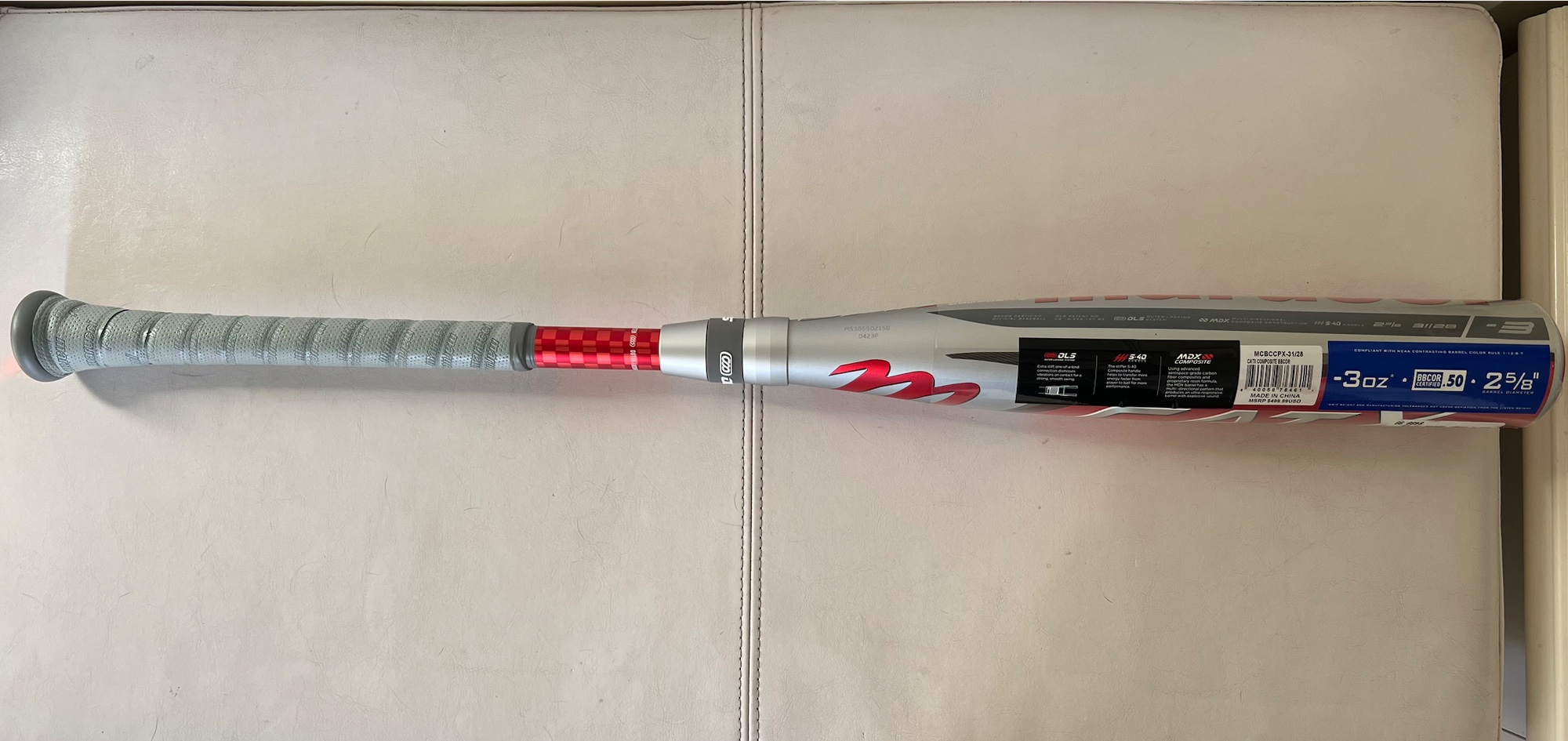 New 2023 BBCOR Marucci Cat X Composite (-3) 28 oz 31" Bat | SidelineSwap