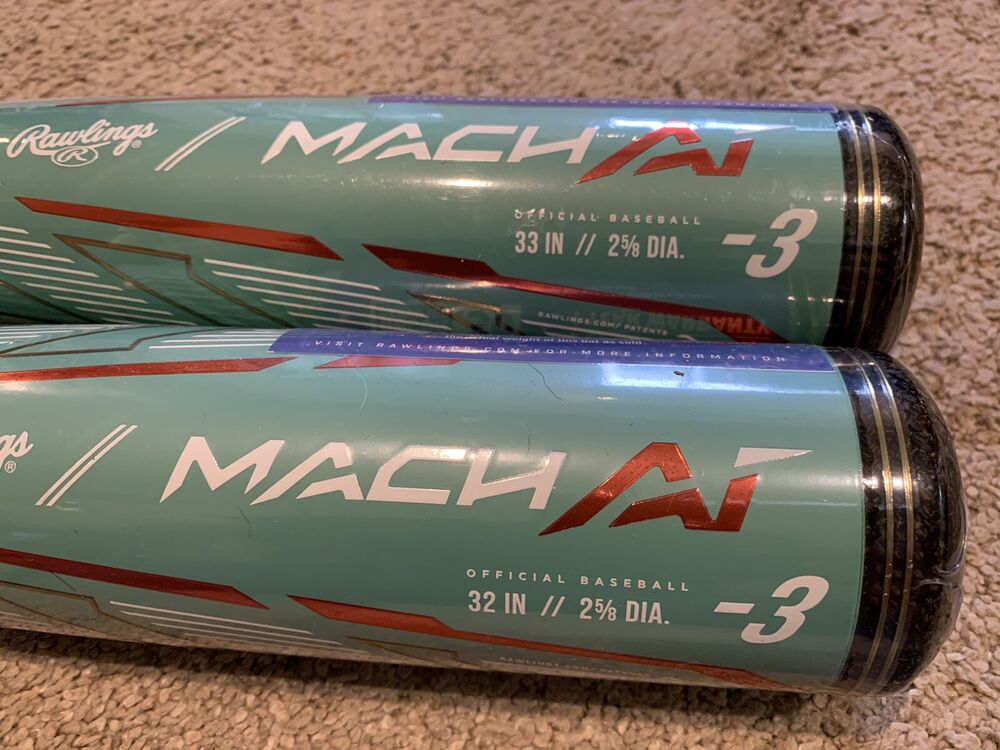 2024 Rawlings Mach AI 32/29 BBCOR -3 Baseball Bat ~ New w/ Warranty ...