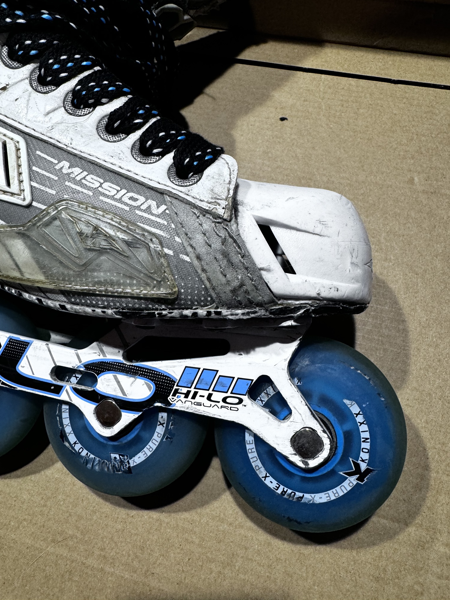 Used Mission Regular Width Size 7 Inhaler ac1 Inline Skates | SidelineSwap