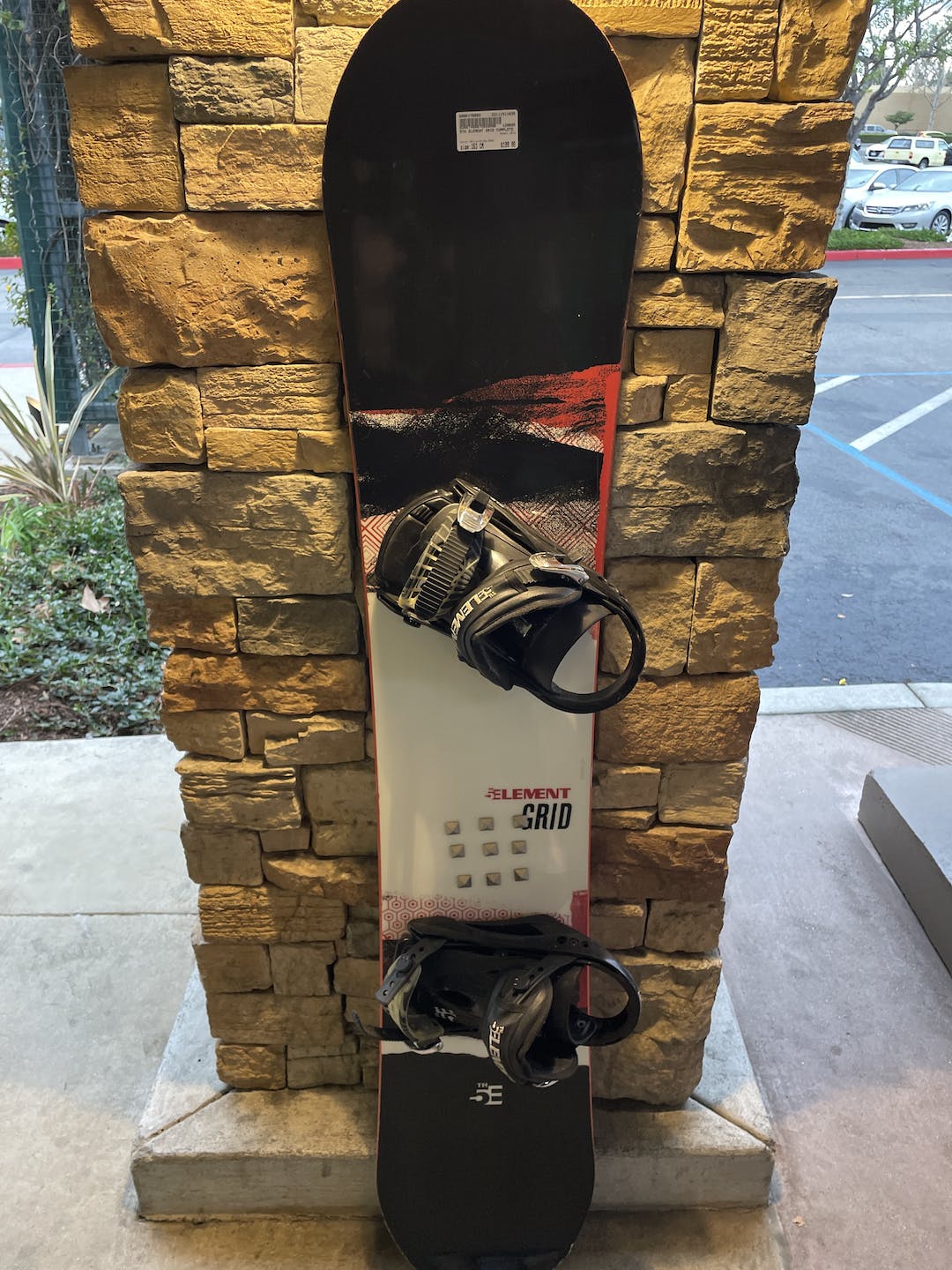 Used Grid 163 Cm Men's Snowboard Combo | SidelineSwap