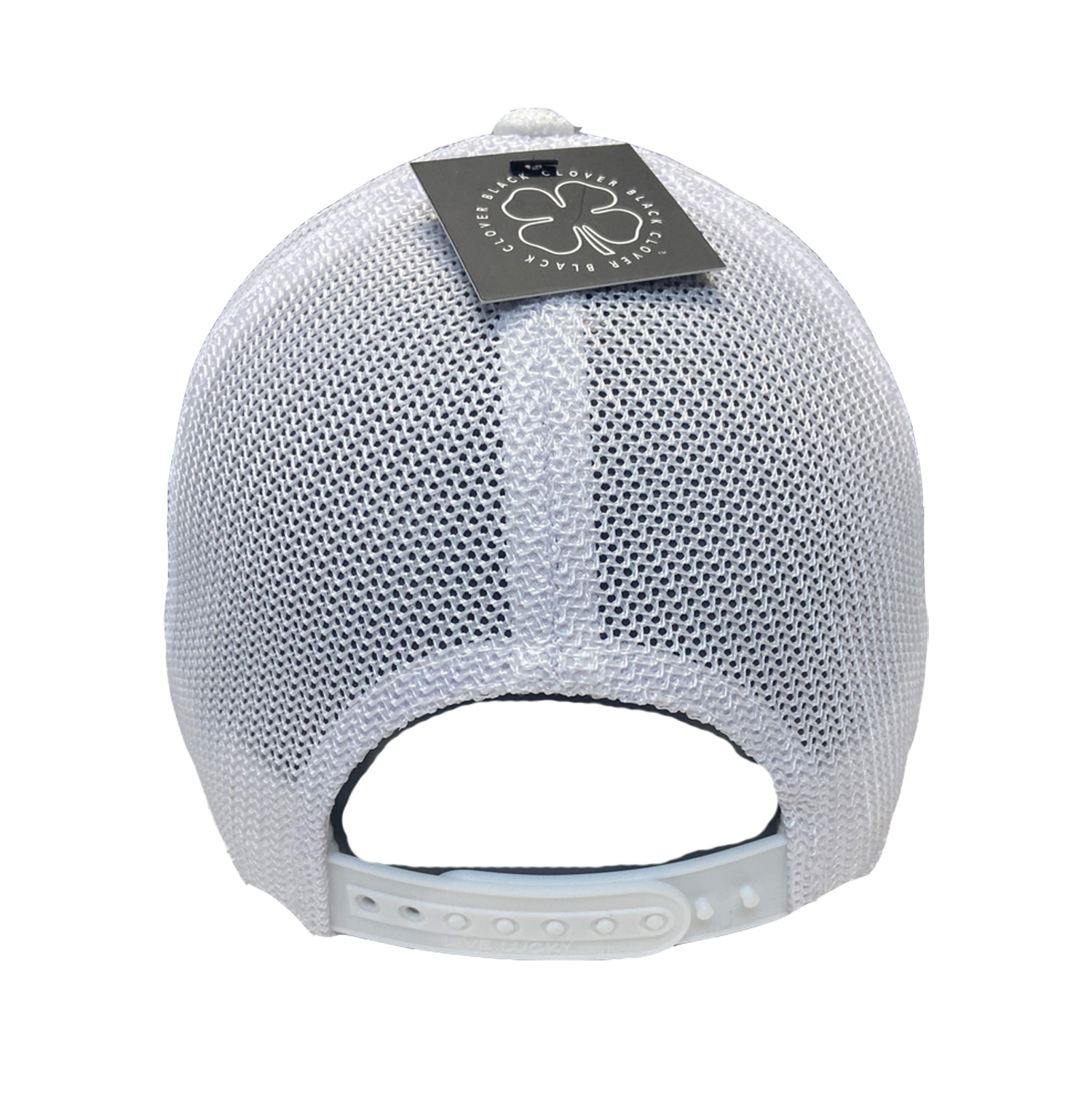 NEW Black Clover Live Lucky BC Flag White Adjustable Golf Snapback Hat ...