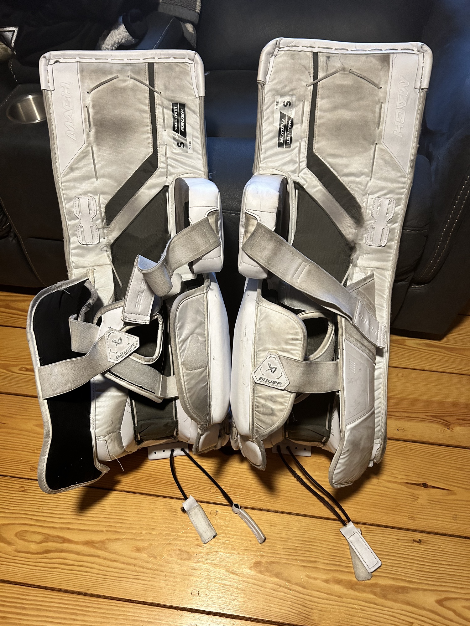 Senior Bauer MACH Goalie Leg Pads | SidelineSwap