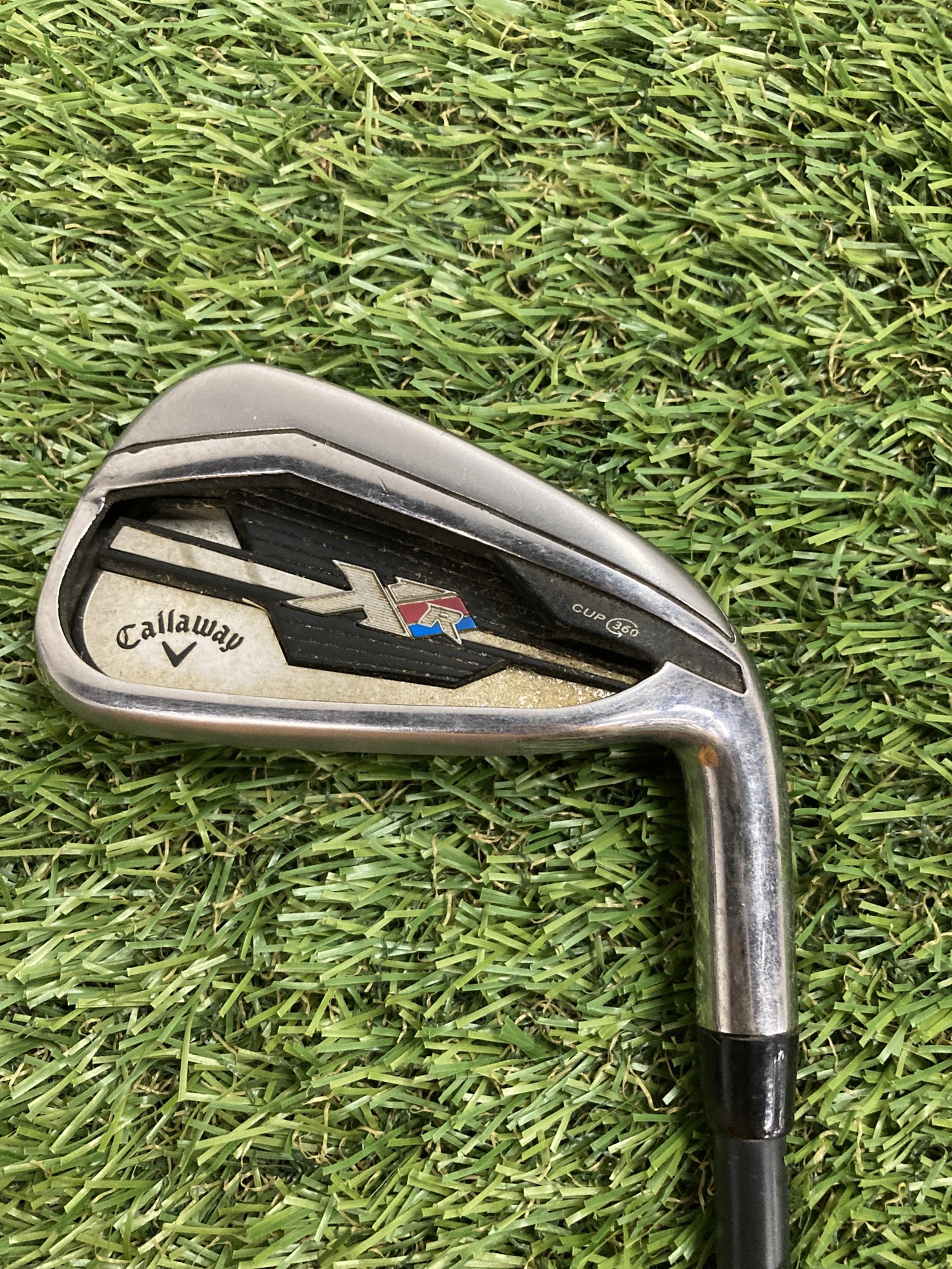 Used Mens Callaway Xr Right Iron Set Regular Graphite 5 Aw Sidelineswap