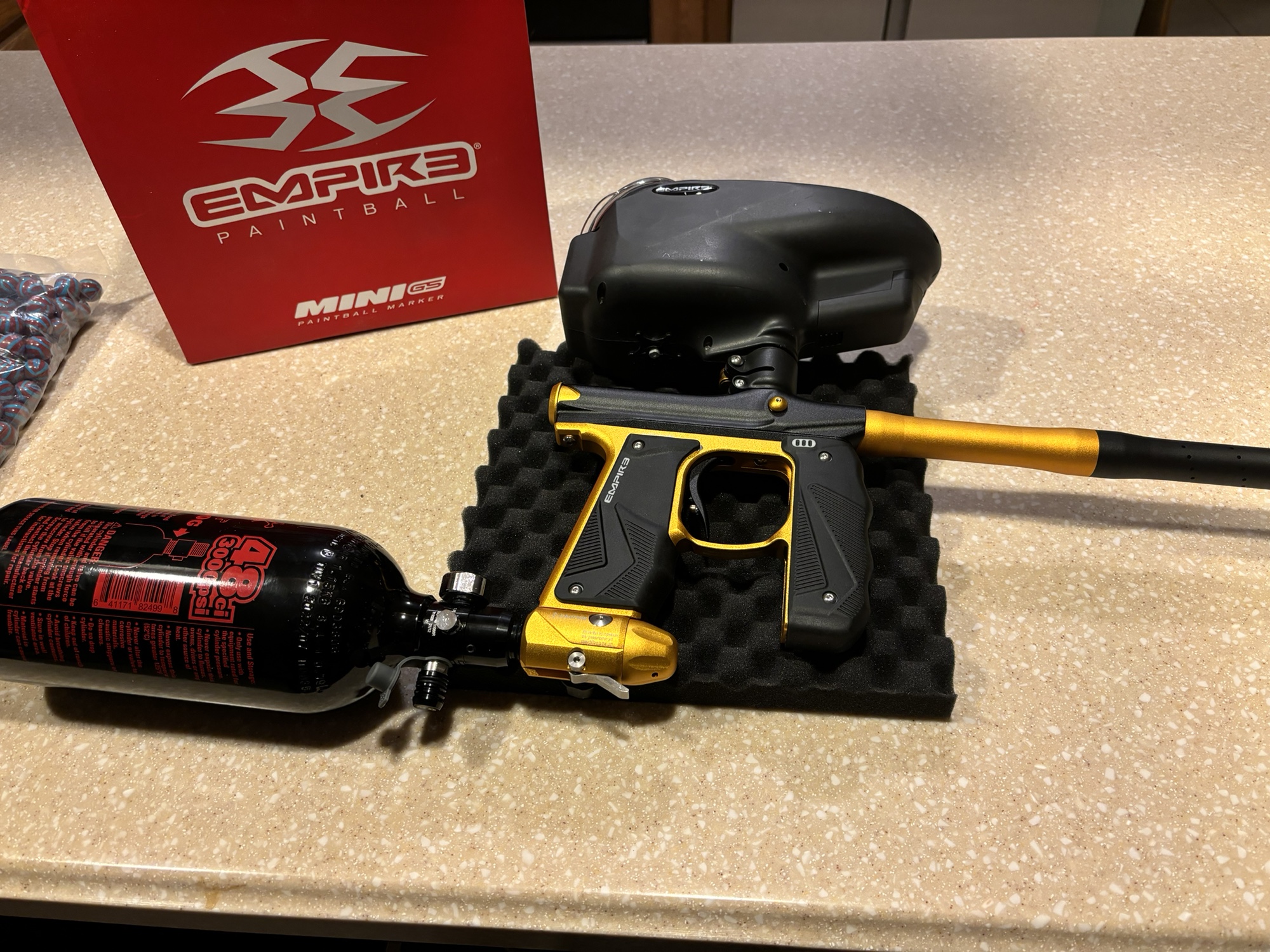 Empire Paintball Marker and full set up | SidelineSwap
