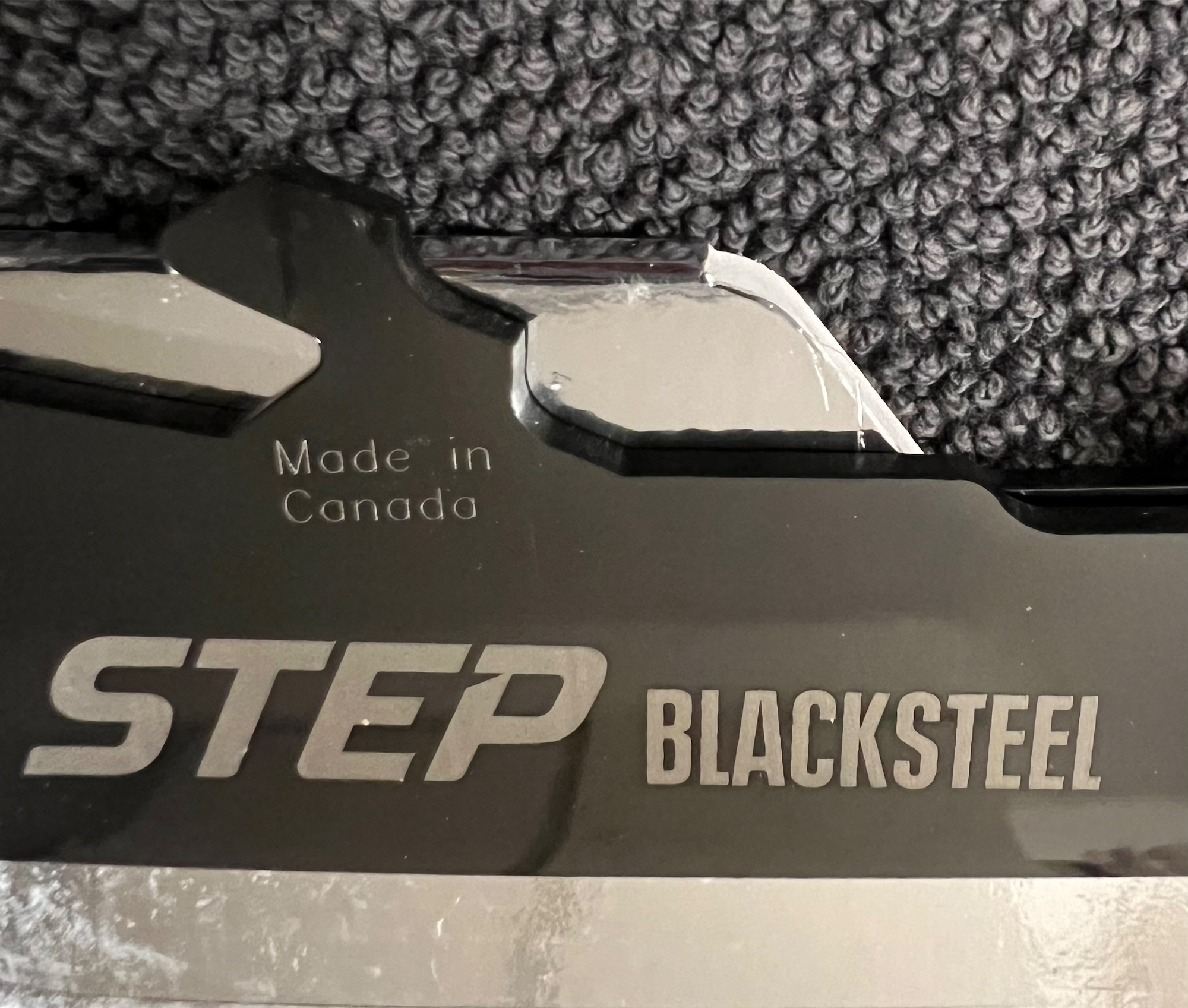 Step Blacksteel for Tuuk Lightspeed Edge Runners | SidelineSwap