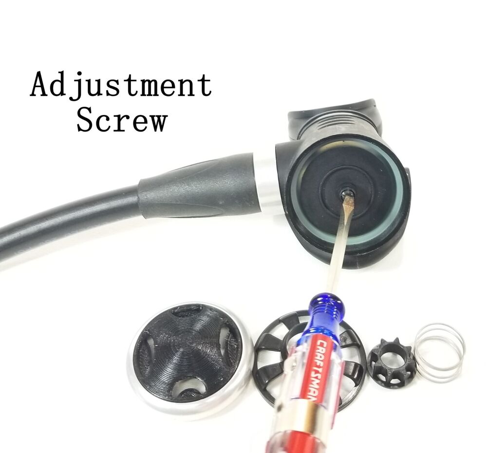 Oceanic Zeta 3D Printed Purge Front Cover Button 2nd Stage Regulator ...