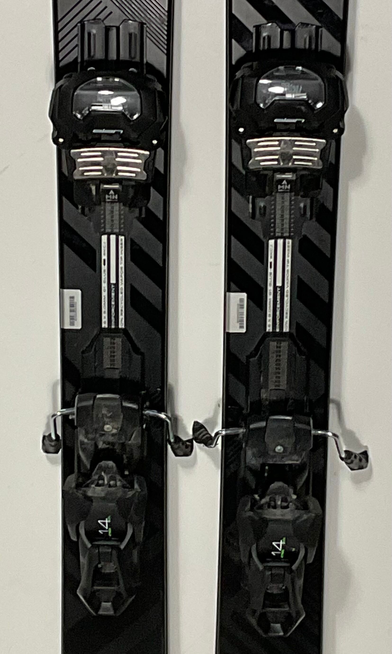 Used 2024 Elan 180cm Ripstick 96 Black Edition Skis With Elan Attack 14 ...