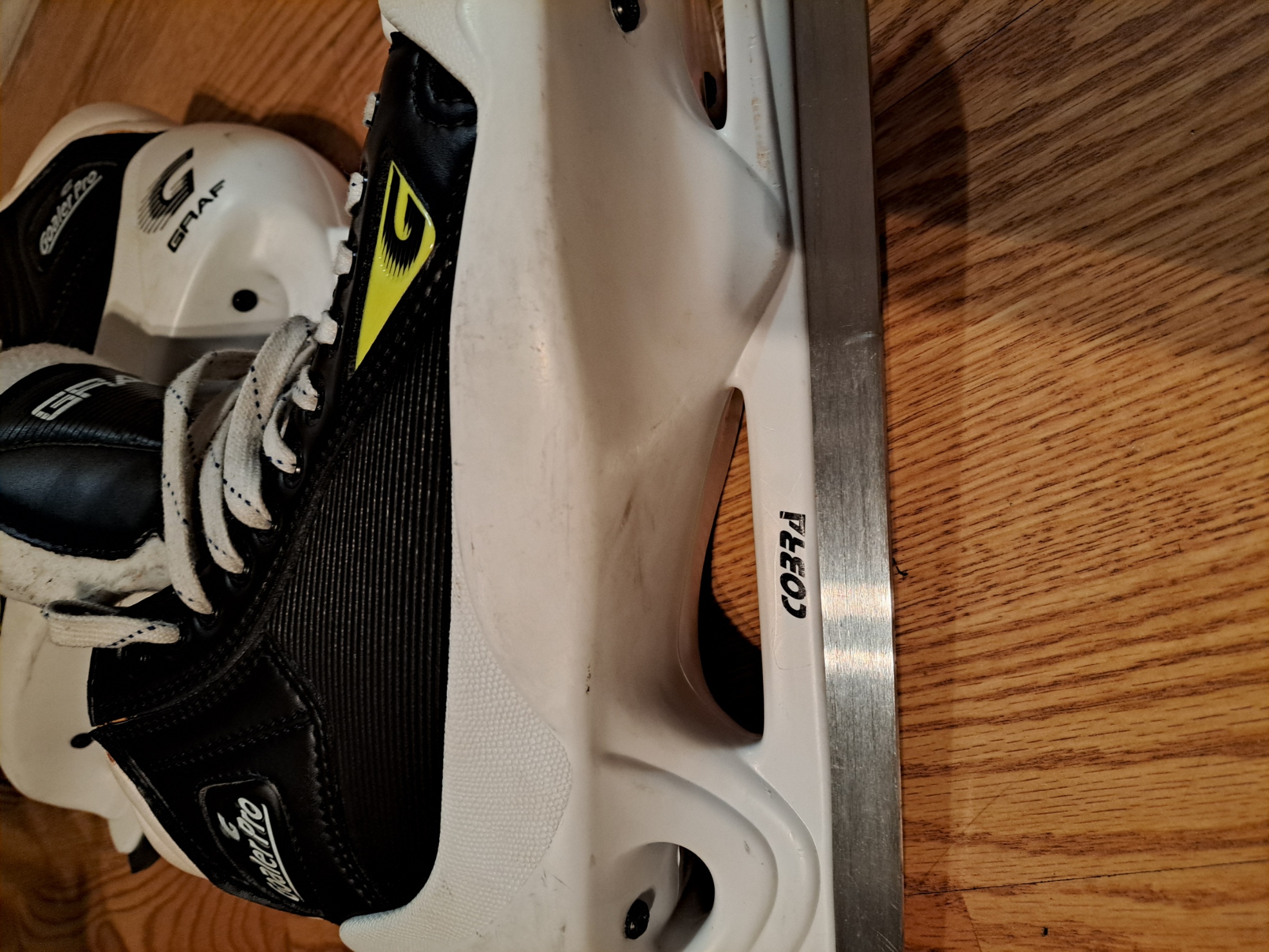 Senior New Graf Pro G Hockey Goalie Skates Regular Width Size 11 ...