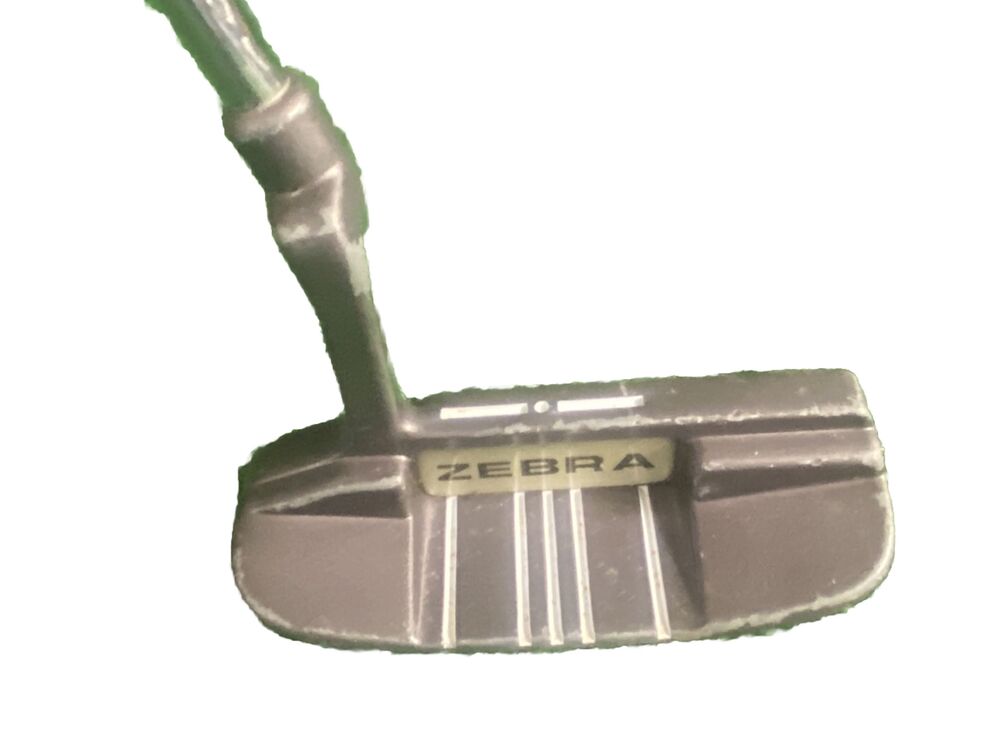 RAM Golf Zebra Blade Putter RH Pro Gold Steel 34.5 Inches Factory Grip ...