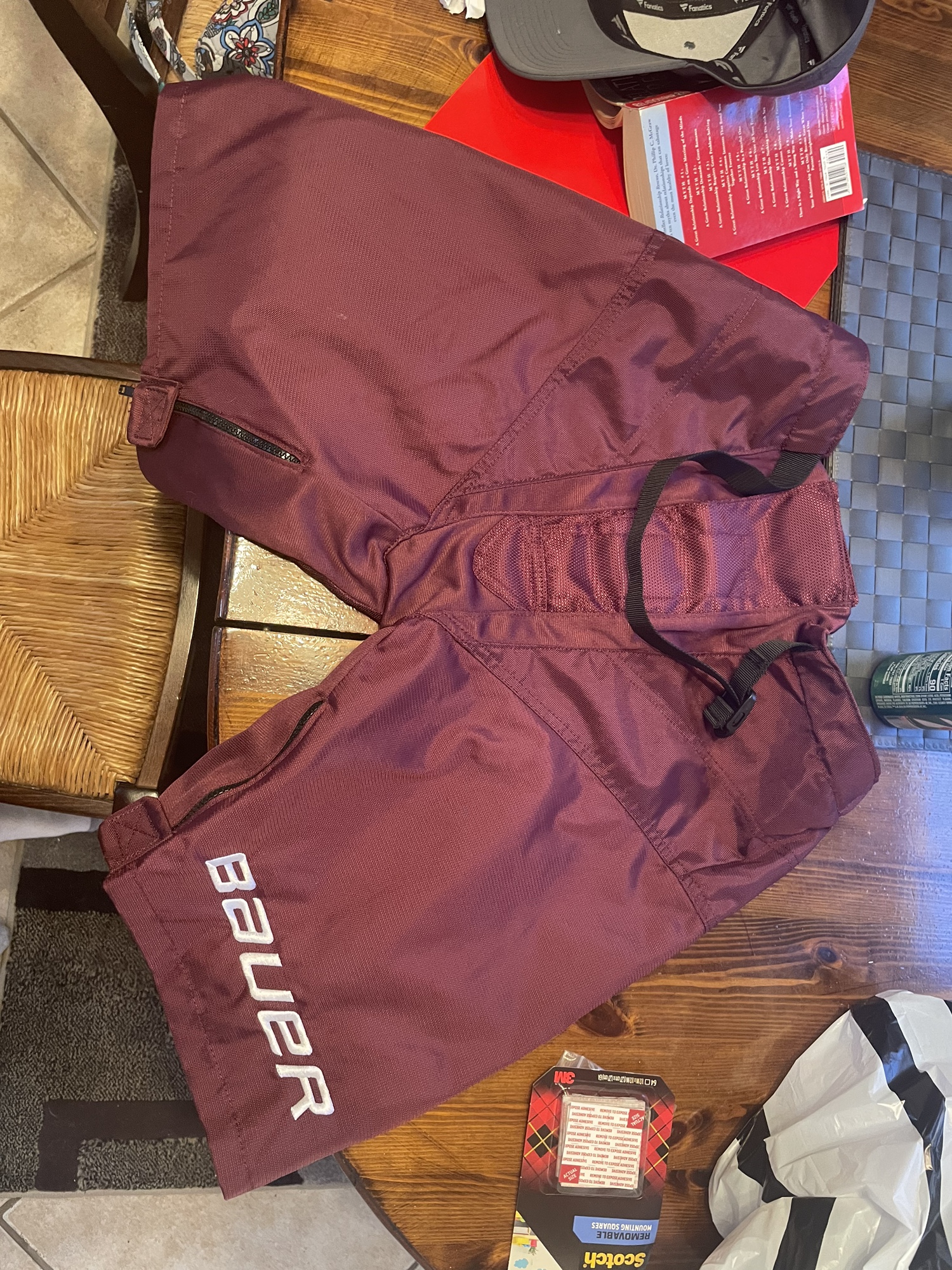 Intermediate Large Bauer Pant Shell Maroon | SidelineSwap