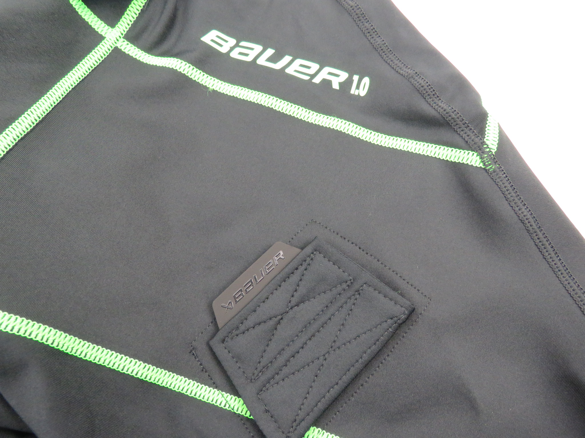 Bauer Core NHL Pro Stock Hockey Player Jock Compression Pants Sports ...