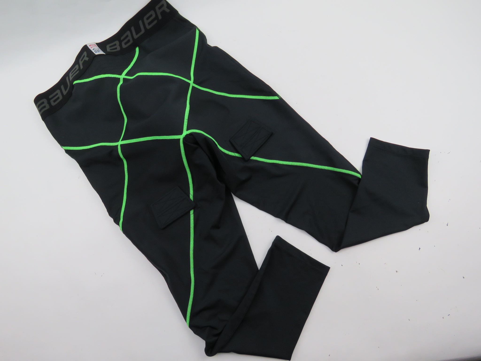 Bauer Core NHL Pro Stock Hockey Player Jock Compression Pants Sports ...