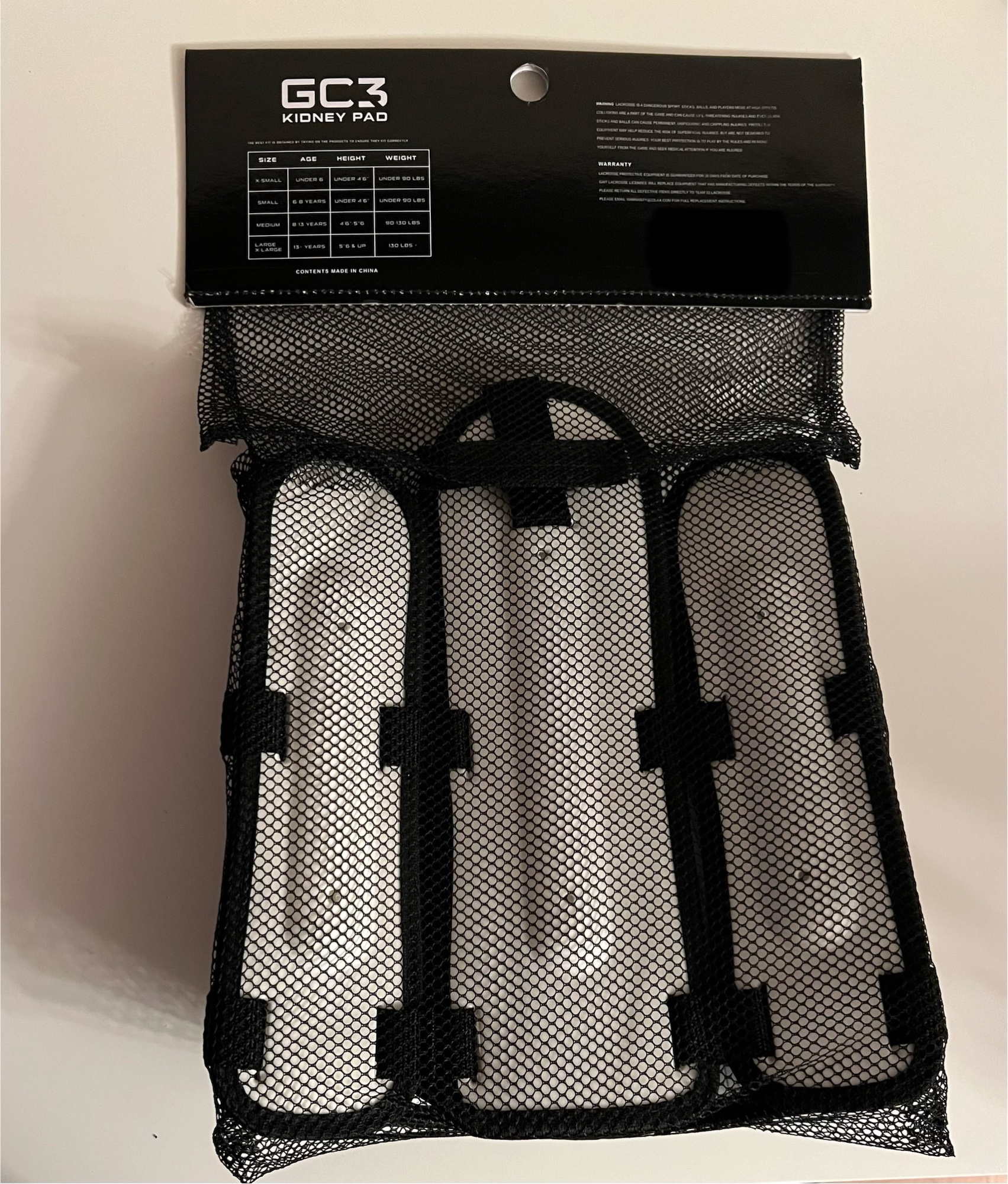 New Gait Lacrosse CG3 Kidney Pad L | SidelineSwap
