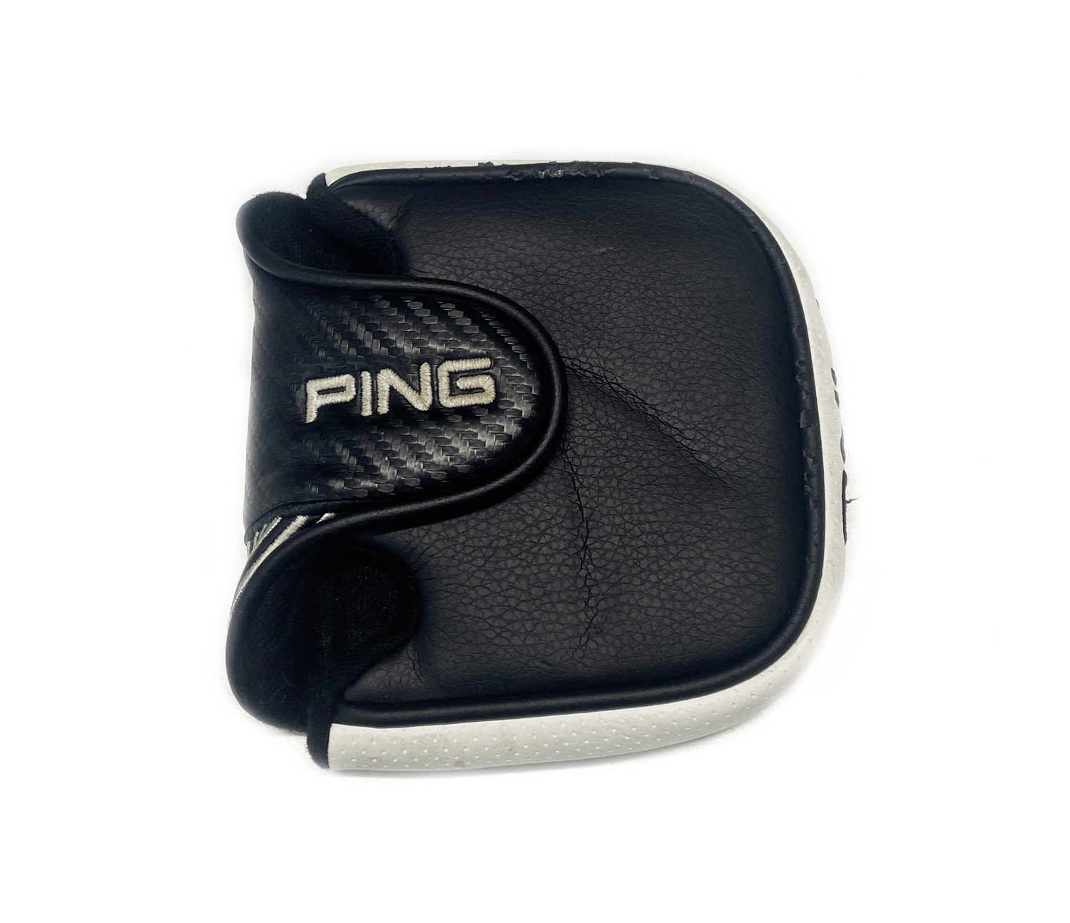 Ping Heppler Black/White/Bronze Square Mallet Putter Golf Headcover ...