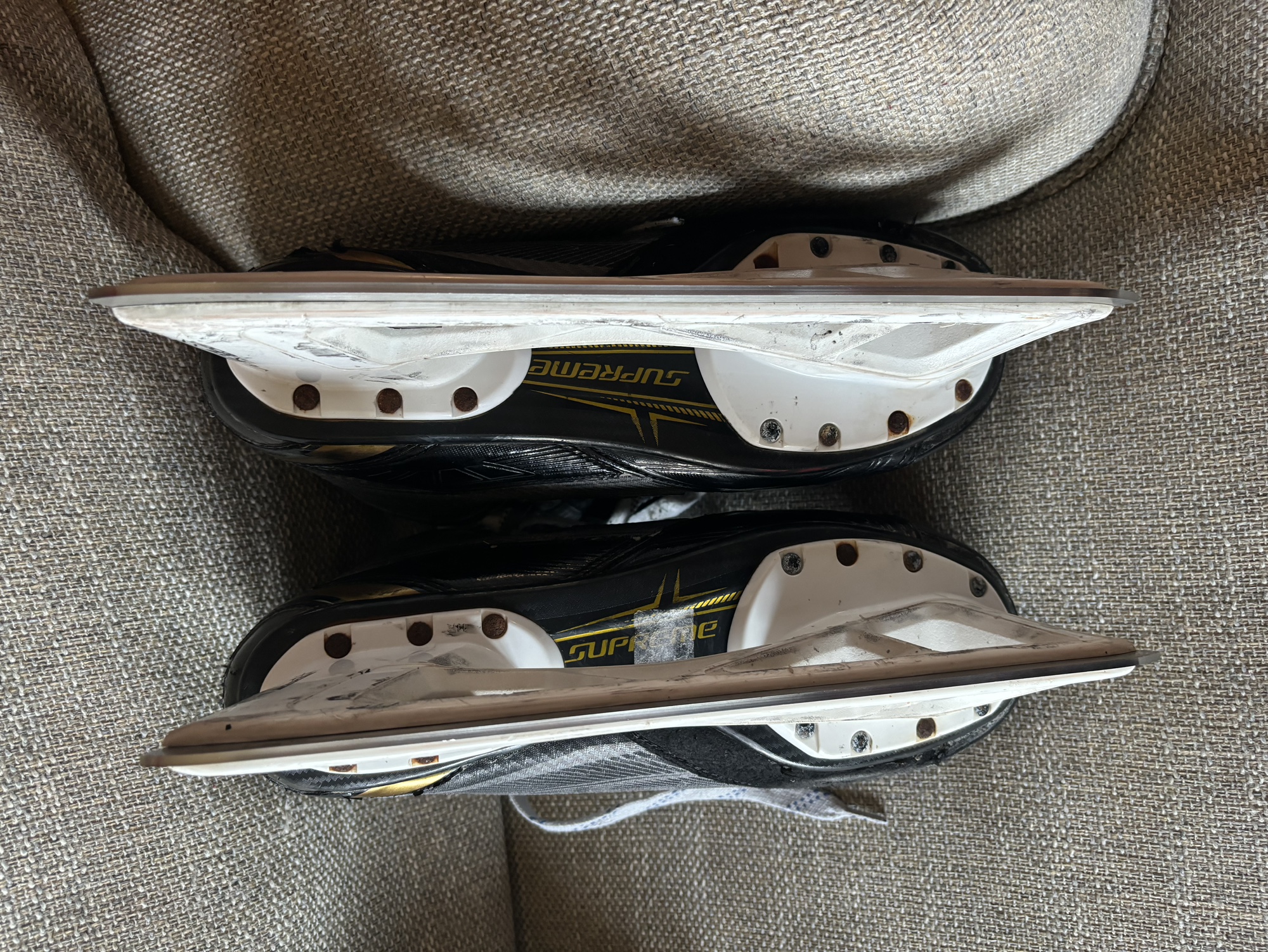 Used Bauer Regular Width Size 11 Supreme S27 Hockey Goalie Skates ...