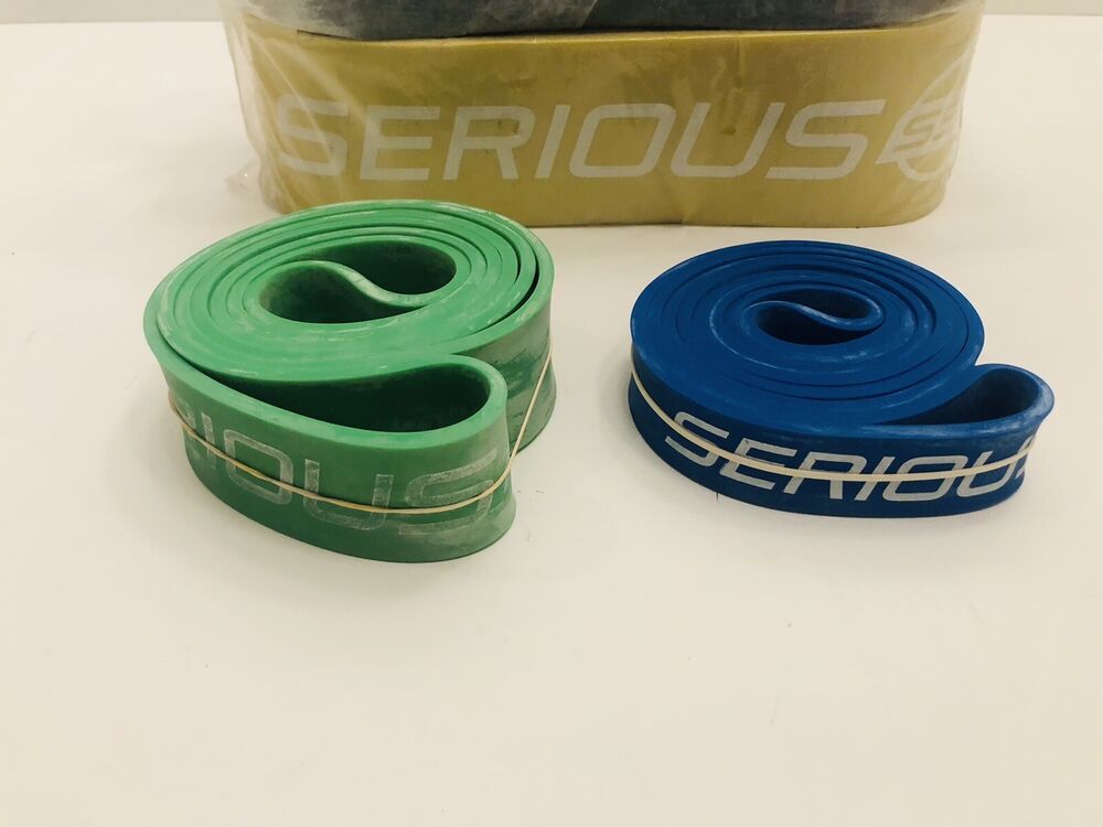 Serious Steel Complete Set of 32 Inch Resistance Bands for X3 Bar ...