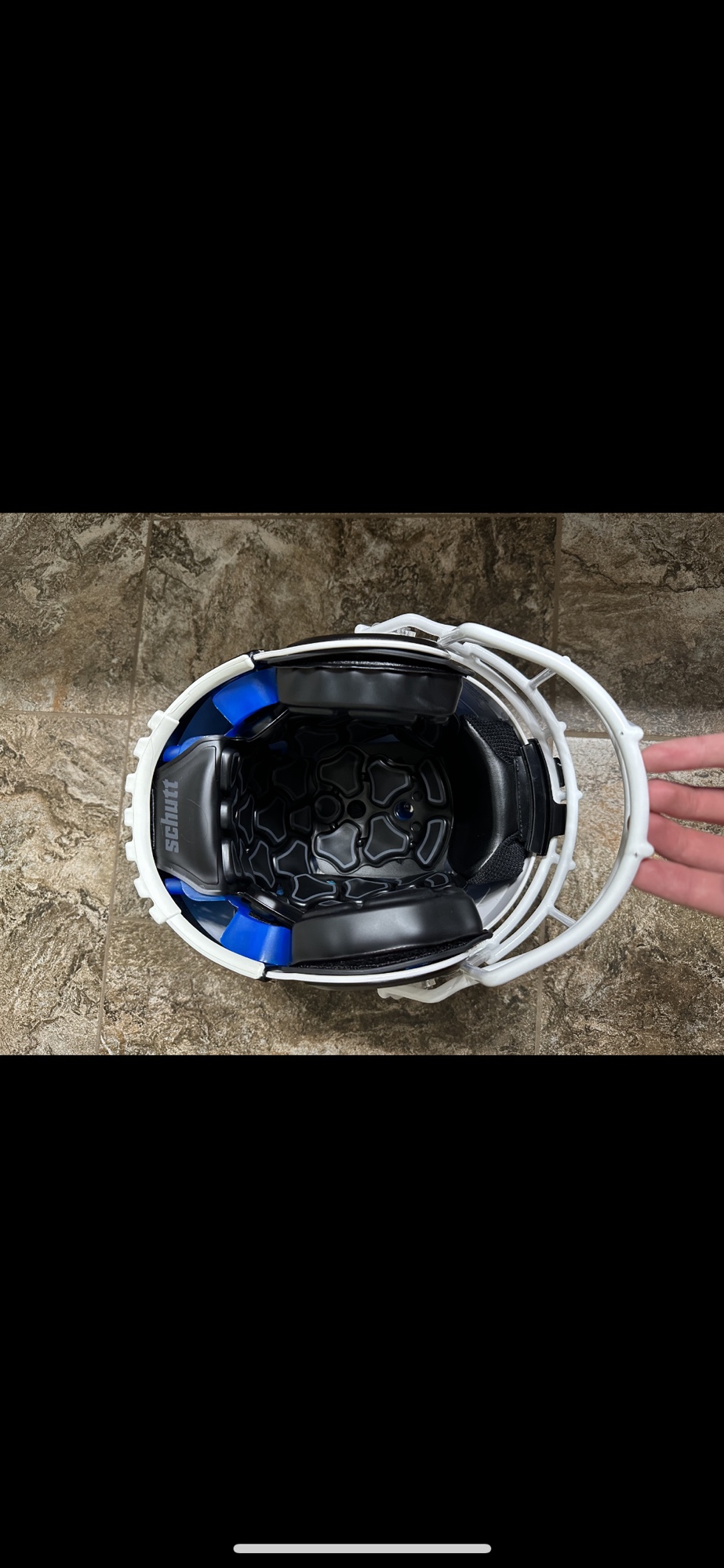 Schutt F7 LX1 Youth Football Helmet Face Mask Included Color: White ...