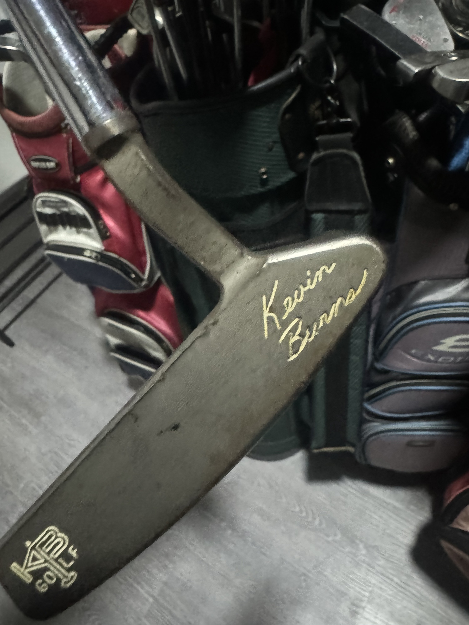 Kevin Burns 9304 rare putter KB golf Right handed with original grip ...