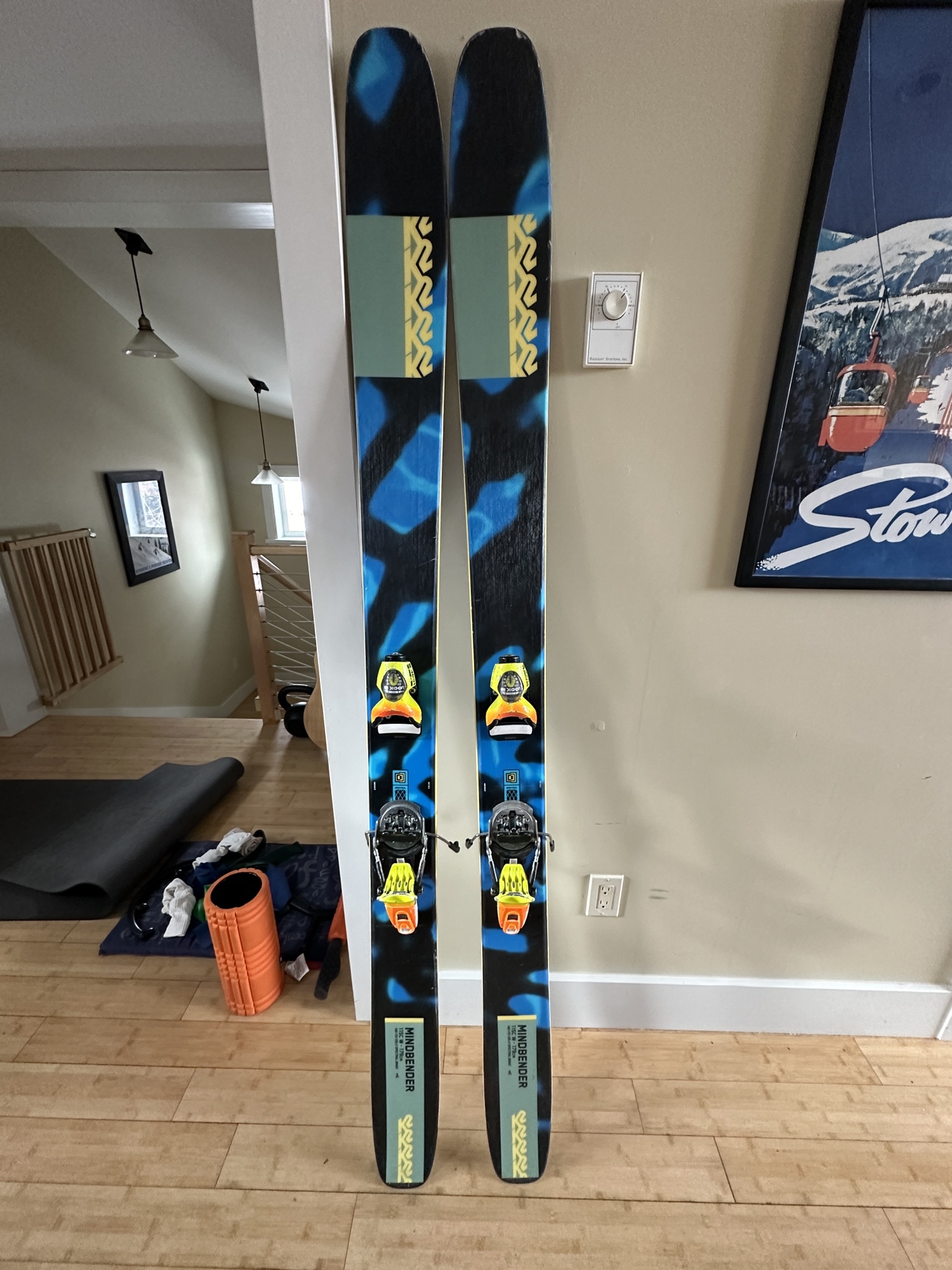 K2 Mindbender 115C W in 179 with Look Pivot 18s | SidelineSwap