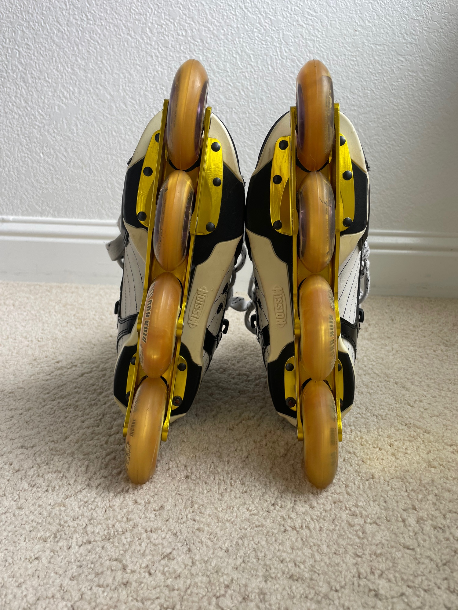 Vintage Mission Proto VI skates 8.5D mens Inline Roller Hockey Skates ...