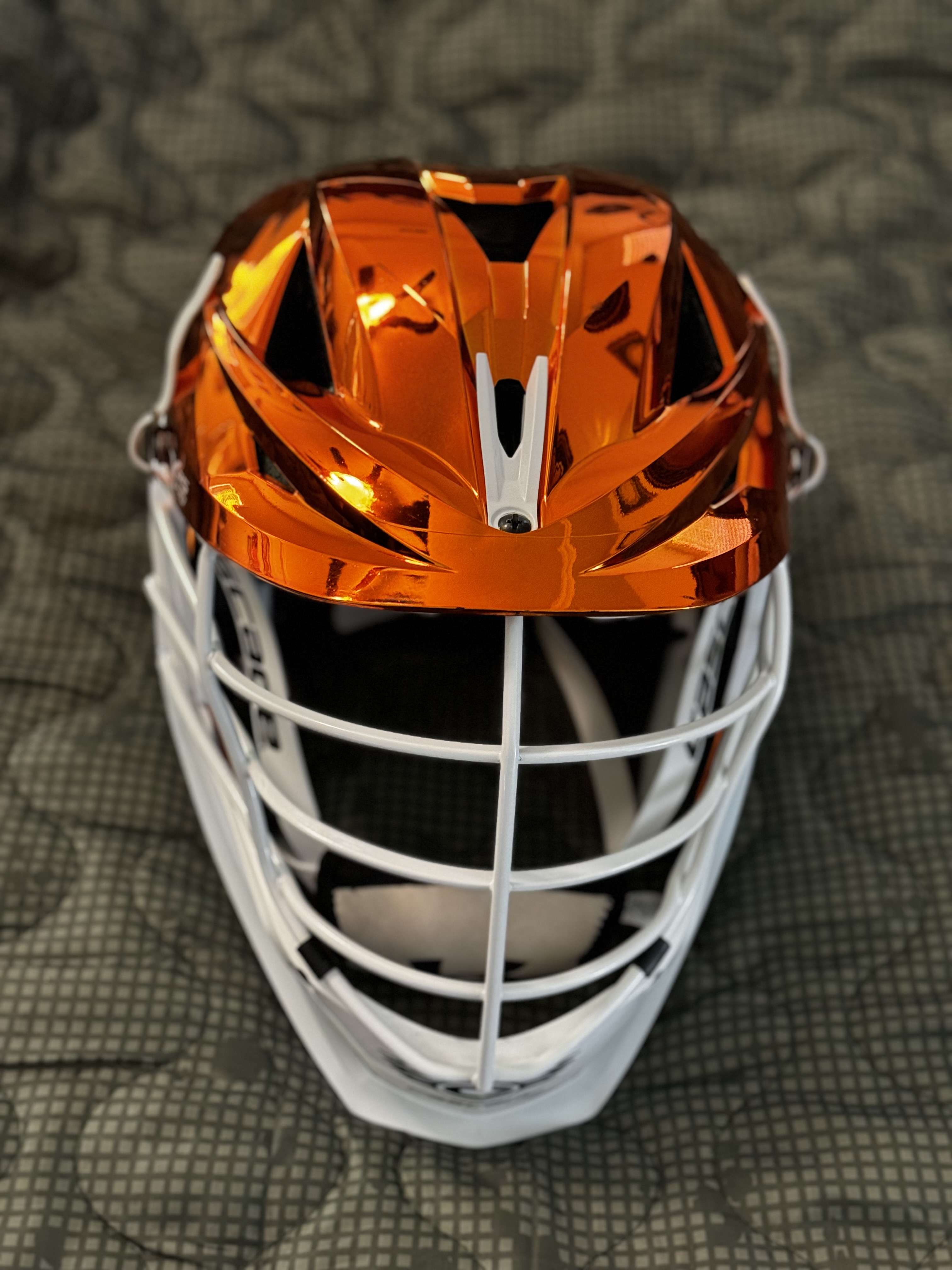 Used Player's Cascade XRS Pro Helmet Orange Chrome / Creamsicle ...