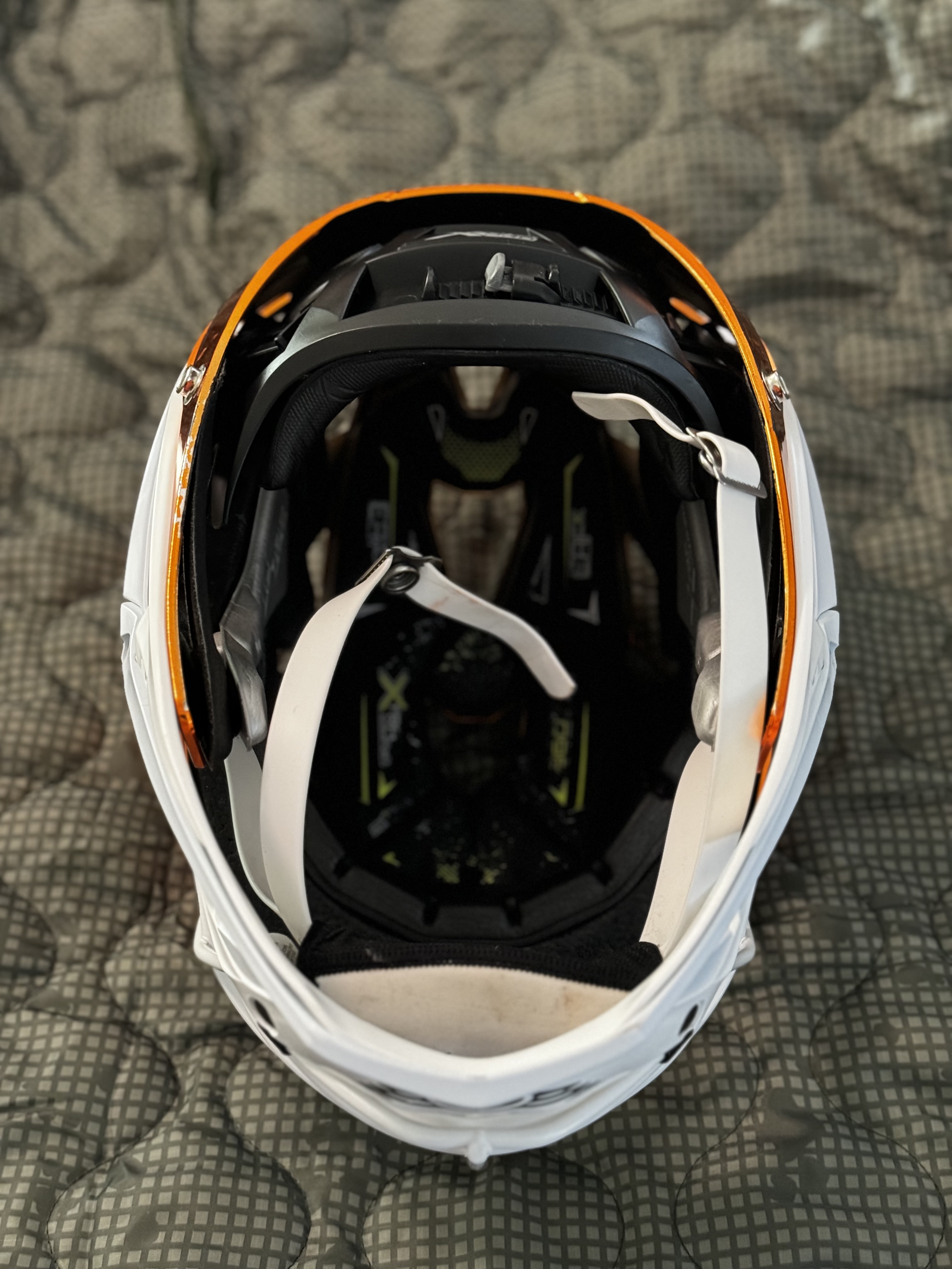 Used Player's Cascade XRS Pro Helmet Orange Chrome / Creamsicle ...