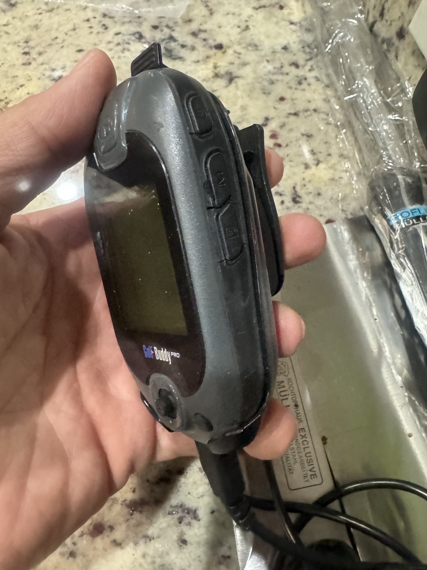 Golf Buddy Pro Golf GPS Rangefinder DSC-GB200 with power | SidelineSwap