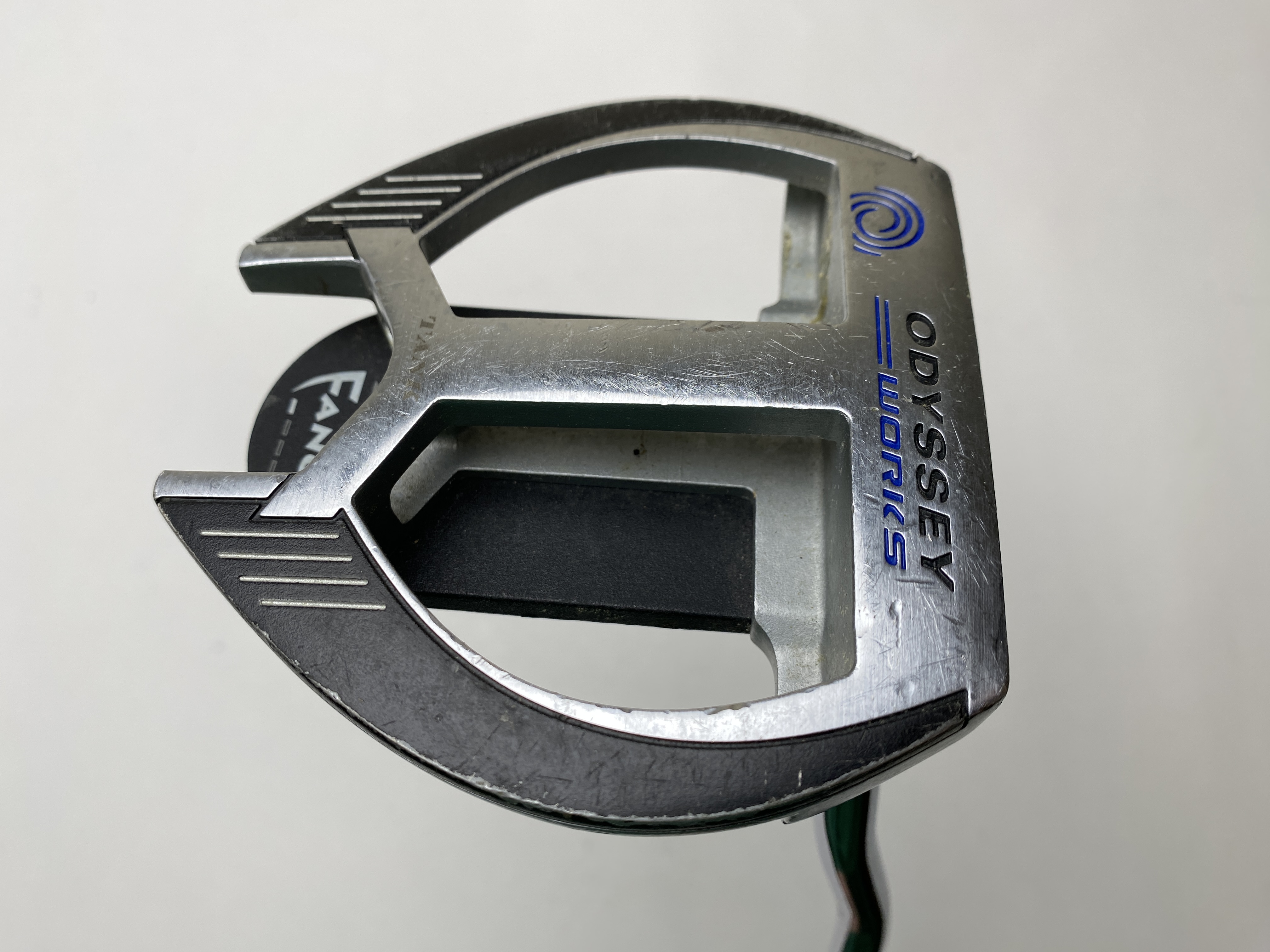 Odyssey Works Versa Tank 2-Ball Fang Putter 35" Mens Bad Grip RH ...