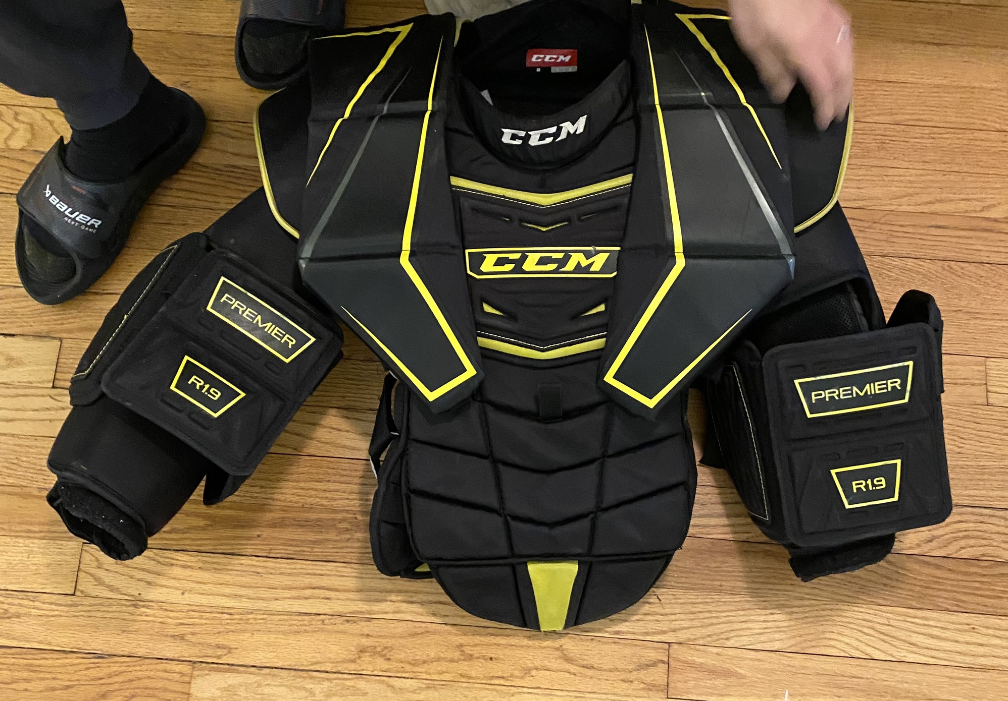Used Large CCM Premier R1.9 Goalie Chest Protector | SidelineSwap