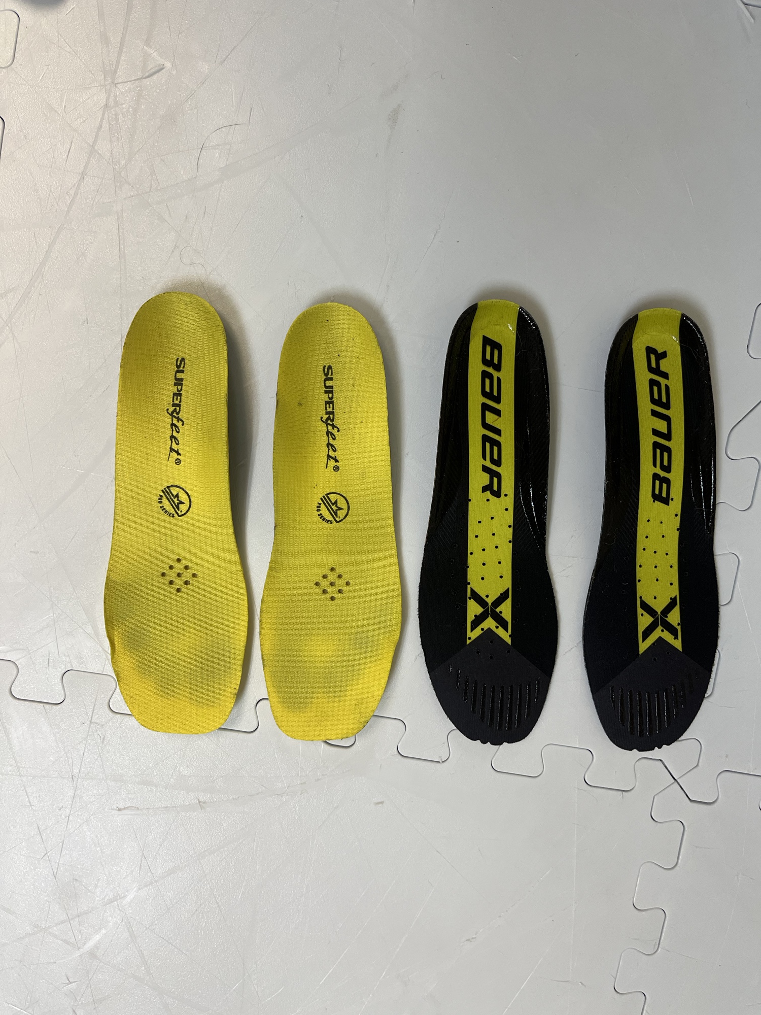 CUSTOM Black Color 6.5 Bauer Hyp2rlite Skates With Extra Blades And ...