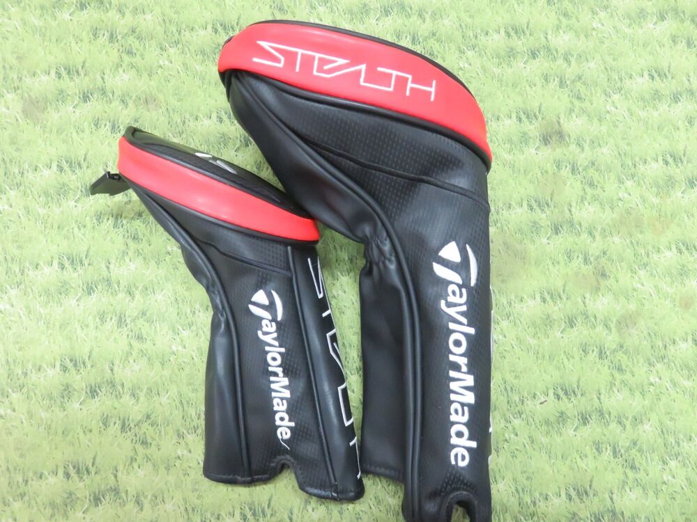 SET OF 2 * Taylormade STEALTH Driver + Fairway Wood Headcovers ...