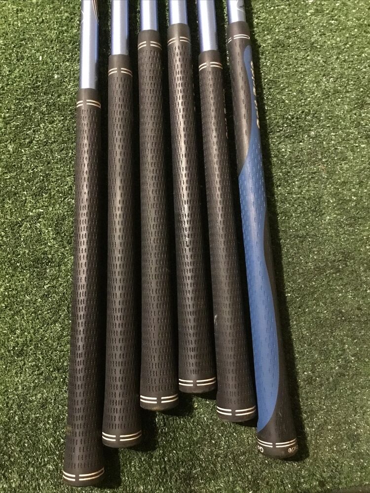 TaylorMade Ladies R7 Draw Irons Set (6-PW-SW) Ladies REAX 45 Graphite ...