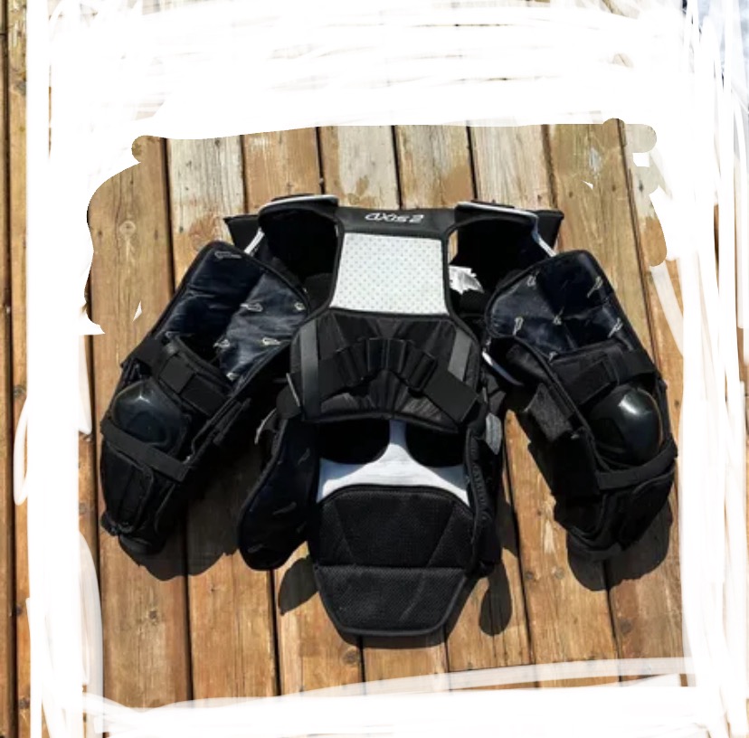 Used CCM Axis 2 Goalie Chest Protector Pro Stock | SidelineSwap