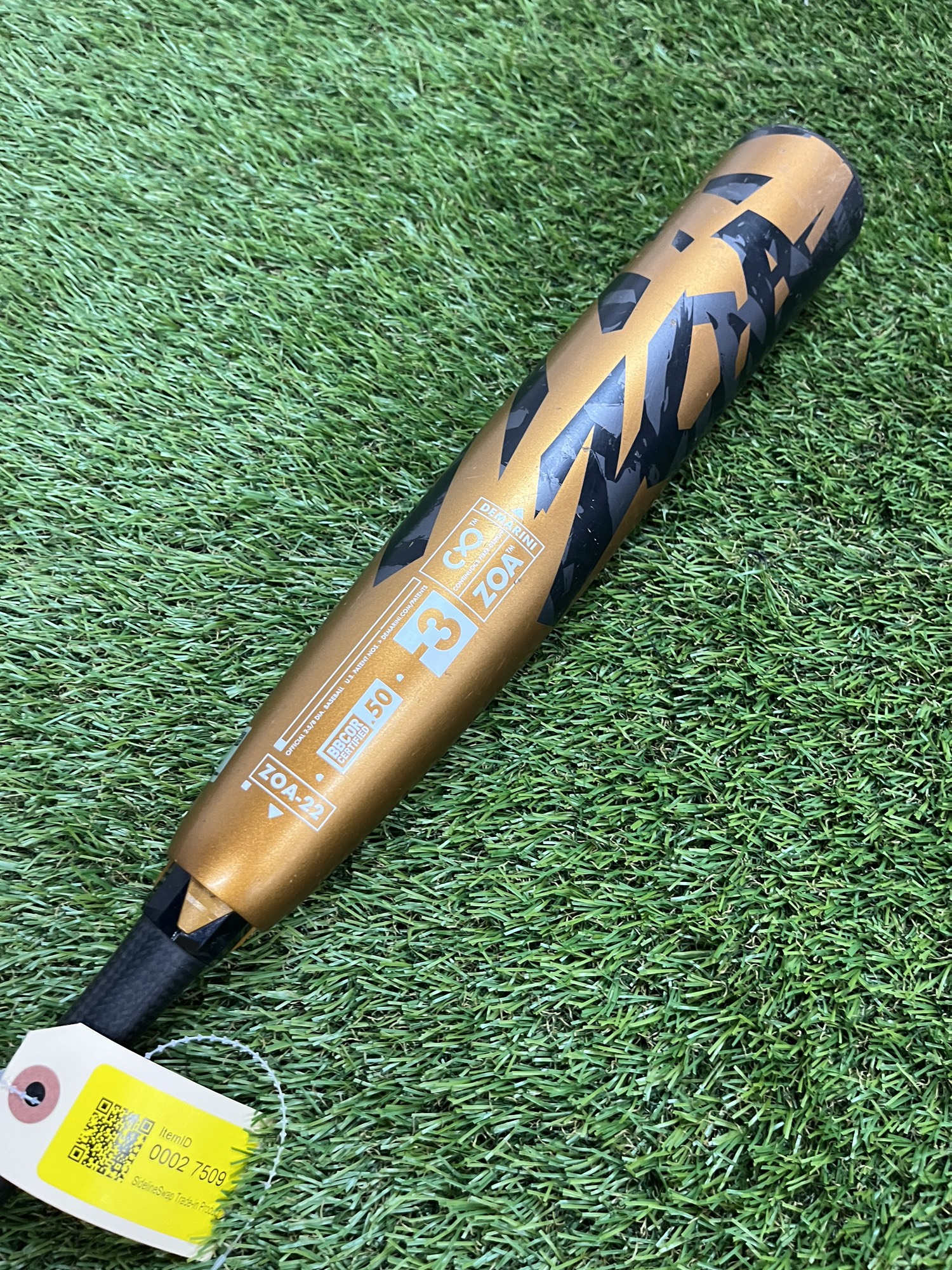 DeMarini Zoa BBCOR Bat 2022 (-3) | SidelineSwap