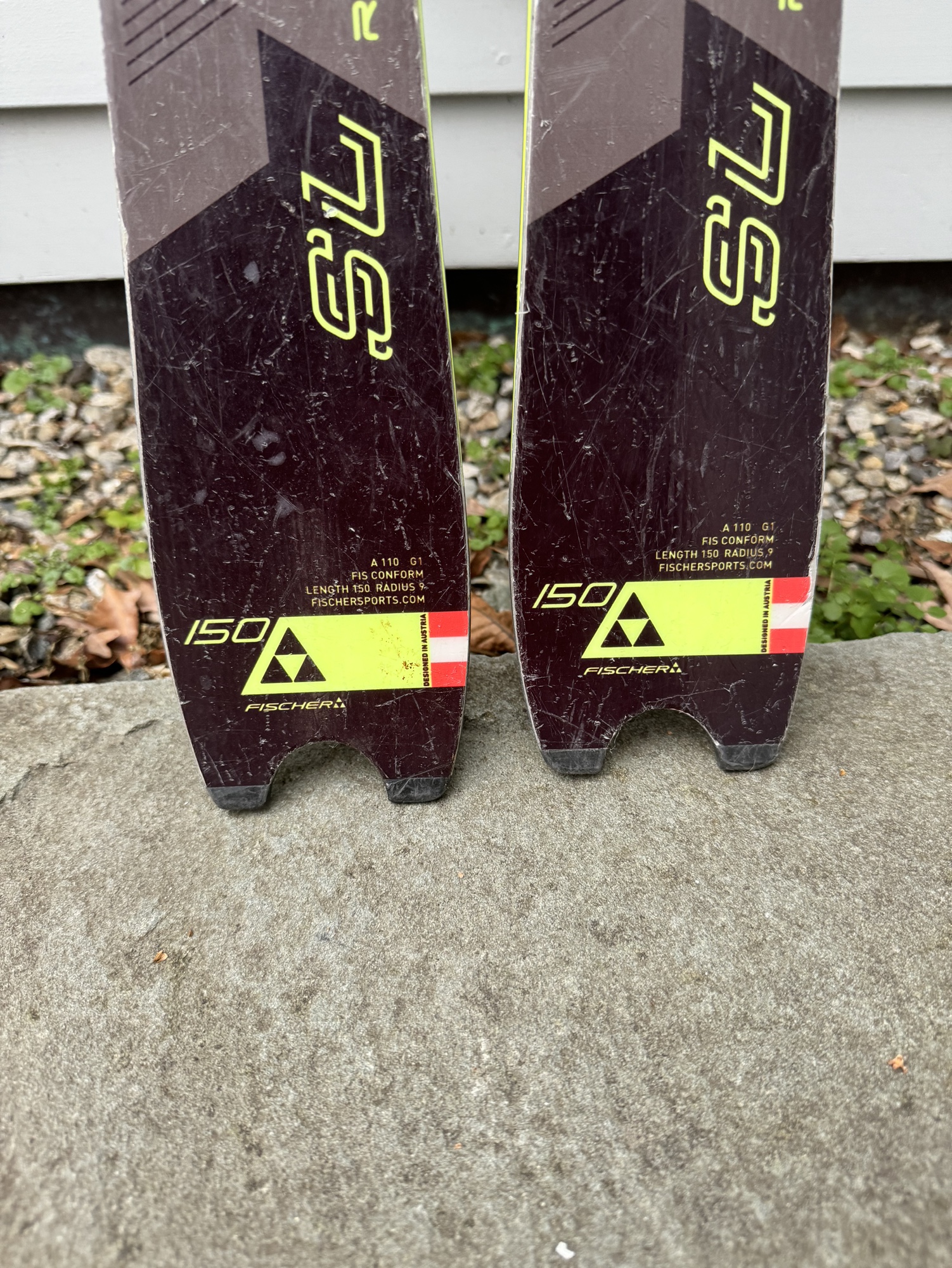 Used Fischer 150 slalom skis | SidelineSwap