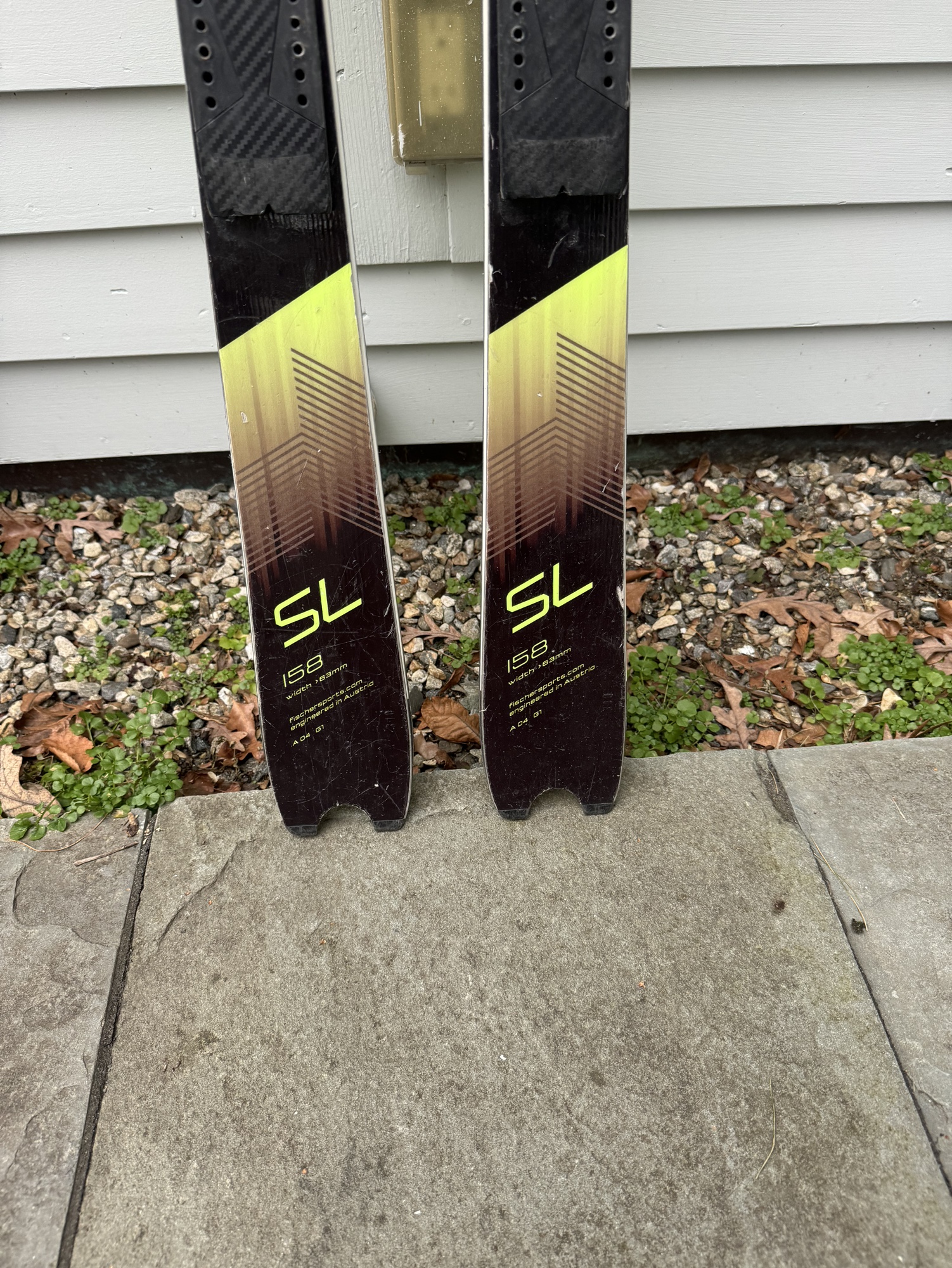 Used Fischer 158 slalom skis | SidelineSwap