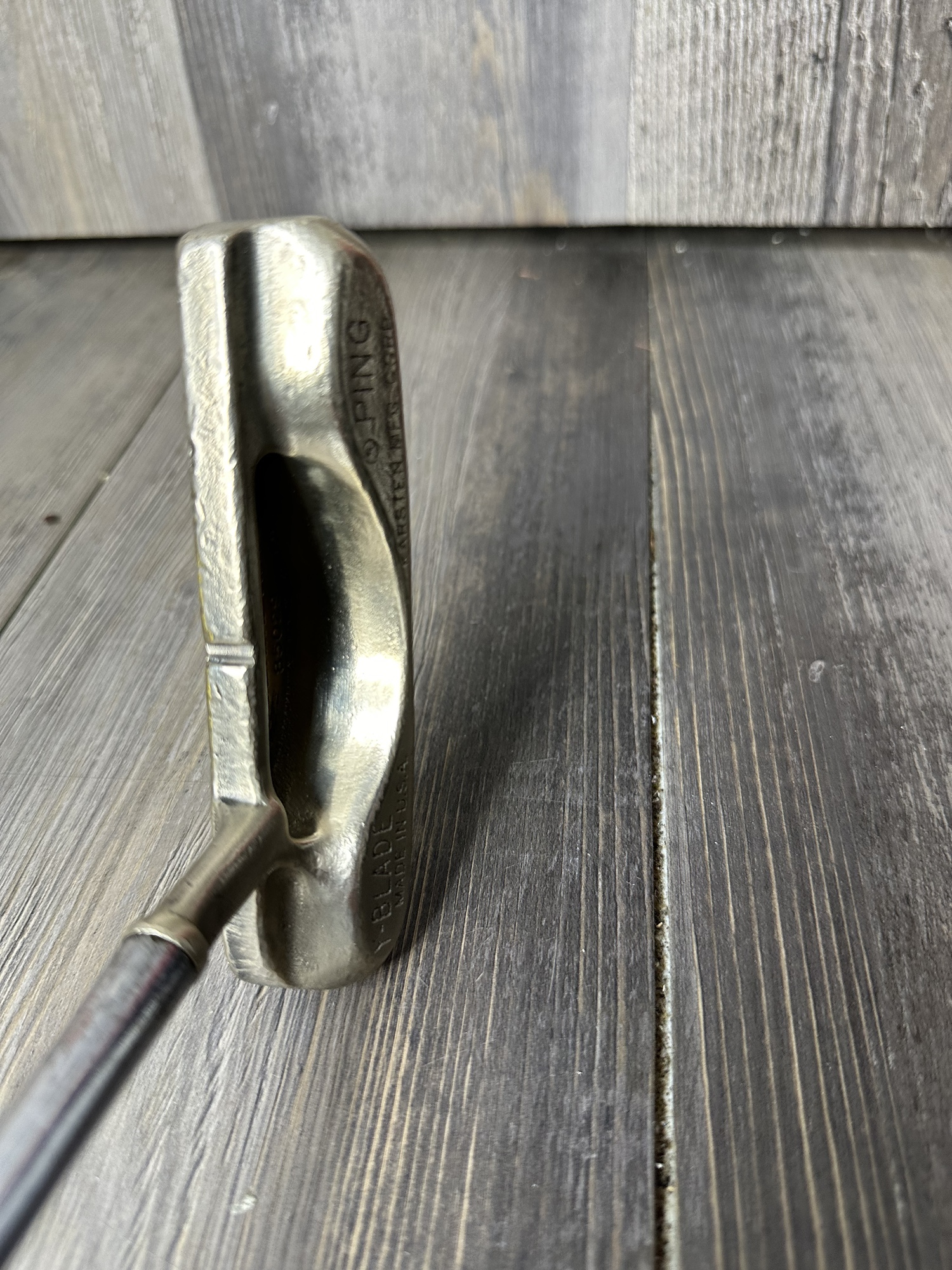 PING Y BLADE Putter 35” Right Handed Karsten Refinished Head New Ping ...