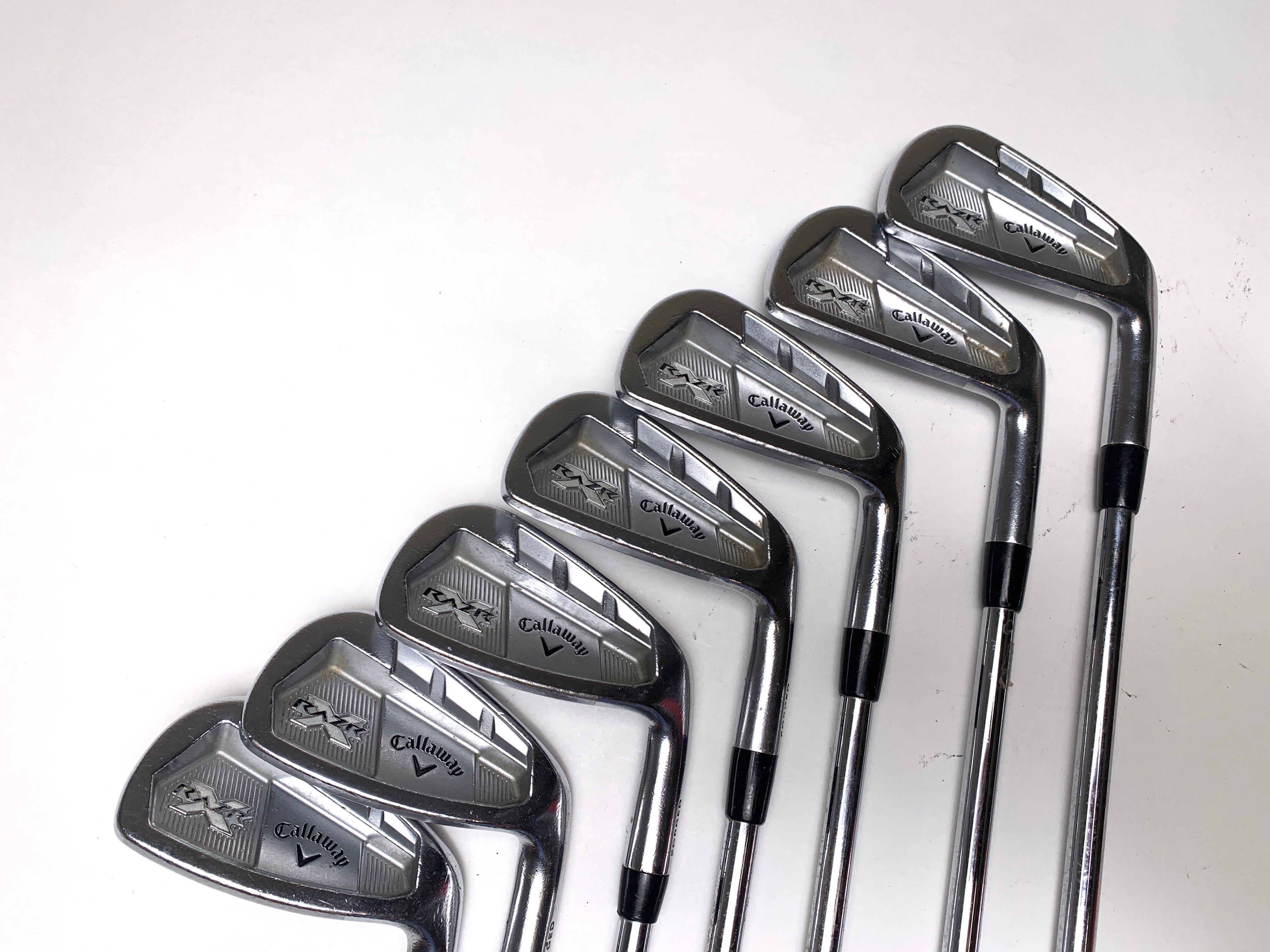 Callaway Razr X Forged Iron Set 4-PW Precision Rifle 5.5 Regular Steel ...