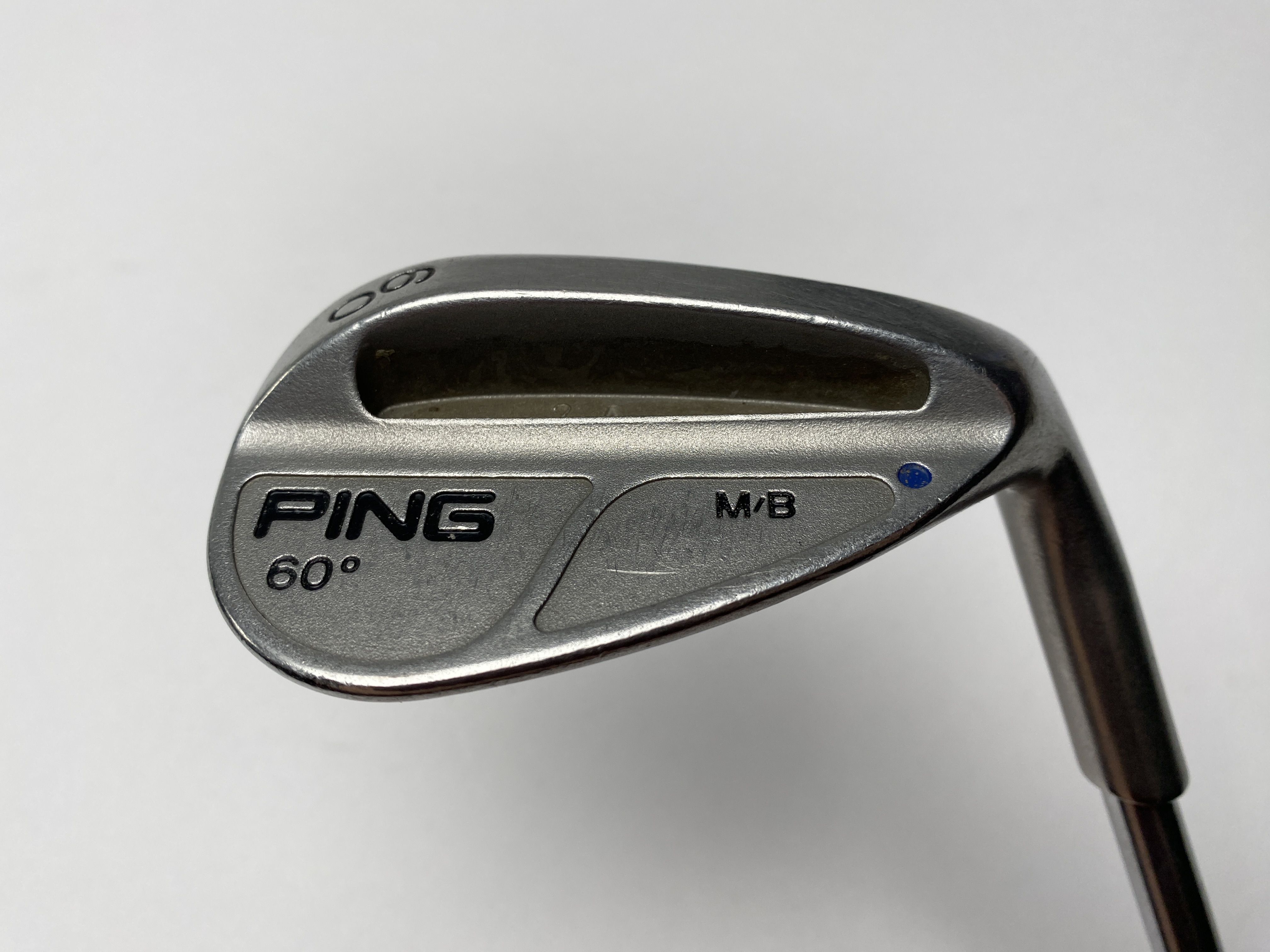 Ping MB Lob Wedge LW 60* Blue Dot 1* Up Wedge Steel Mens RH Midsize ...